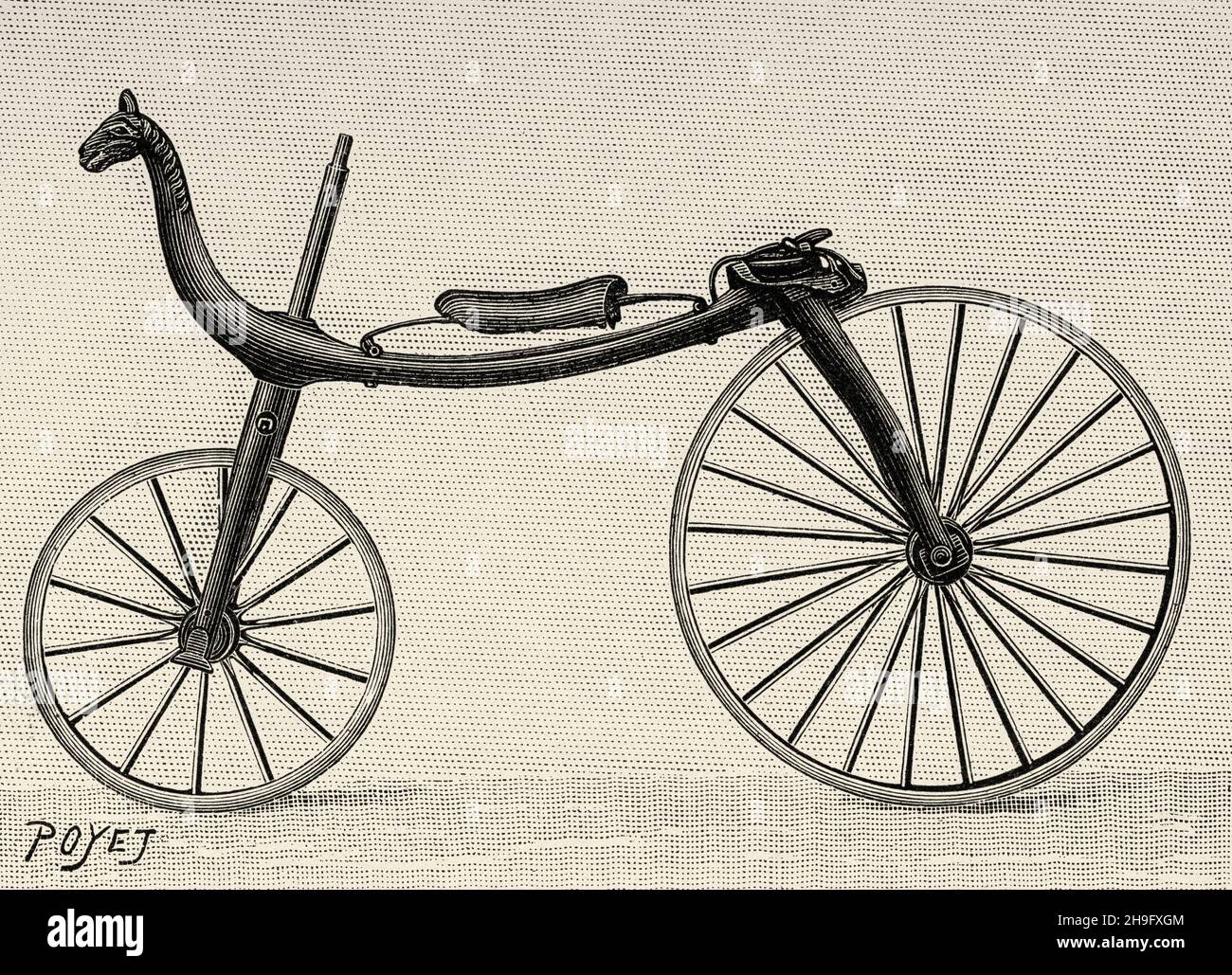 Vélocipède à pédale Banque de photographies et d’images à haute ...