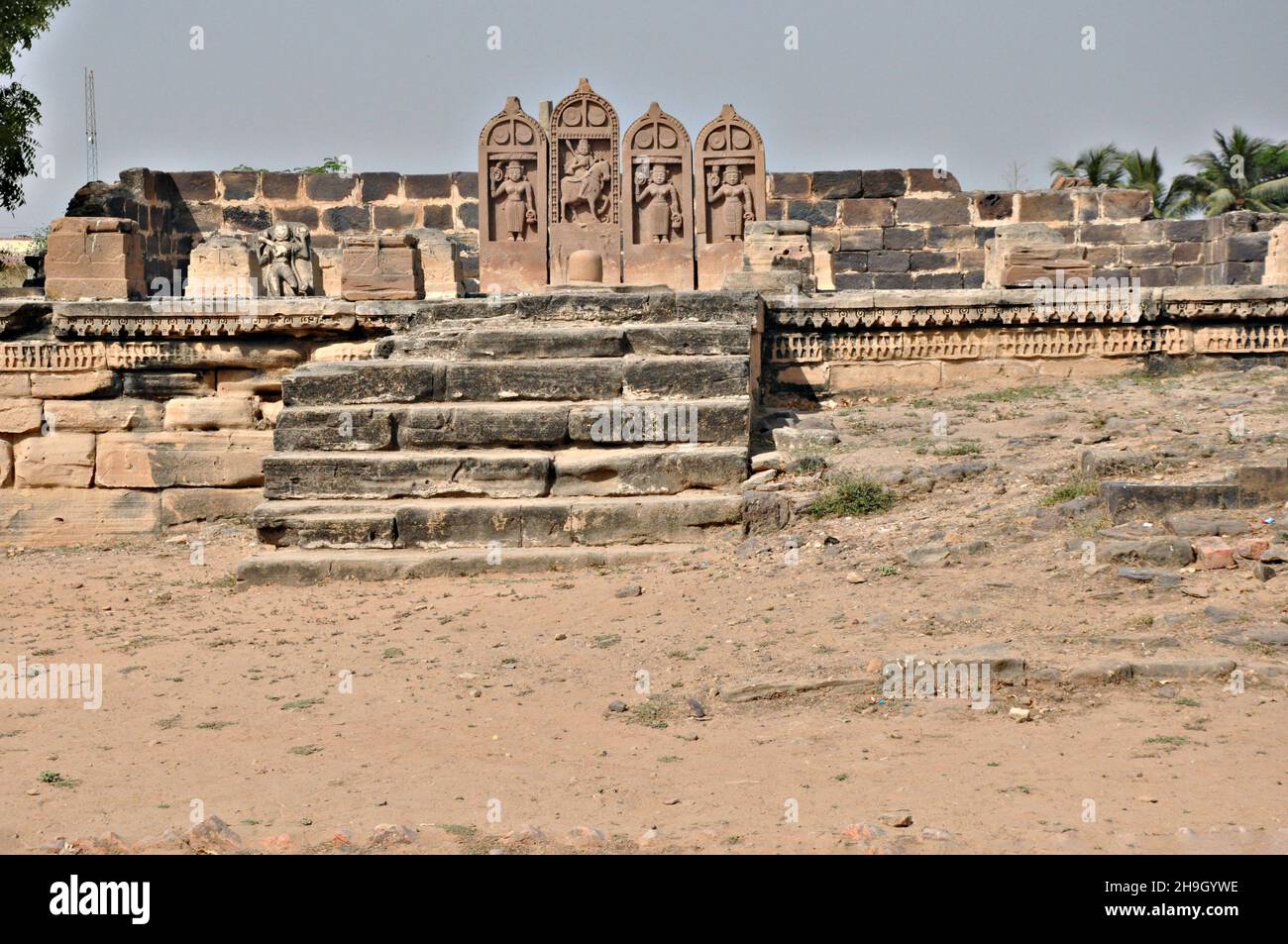 Architecture indienne ancienne. Lieu historique ou structure de culte ...