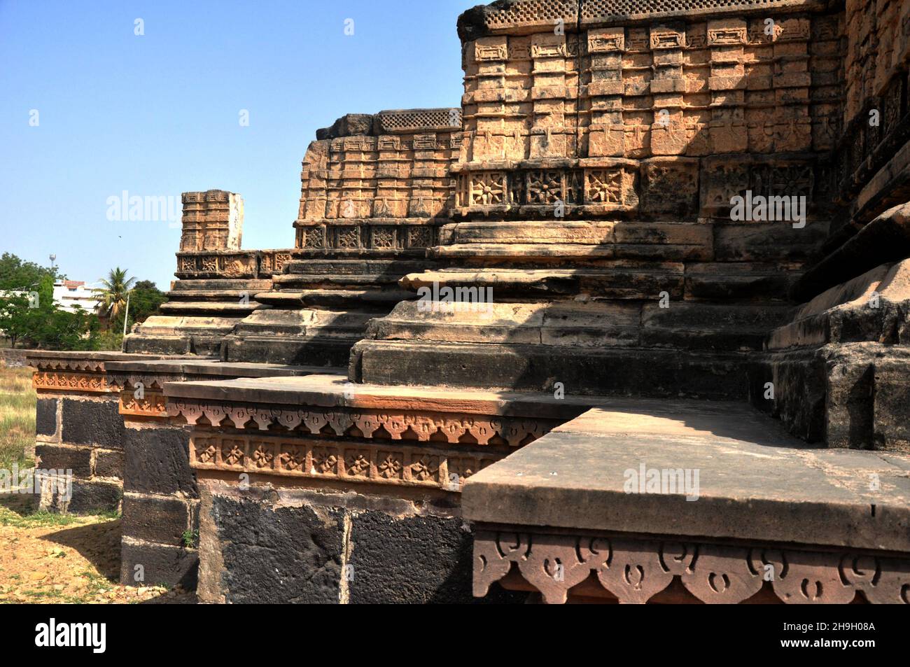 Architecture indienne ancienne. Lieu historique ou structure de culte ...