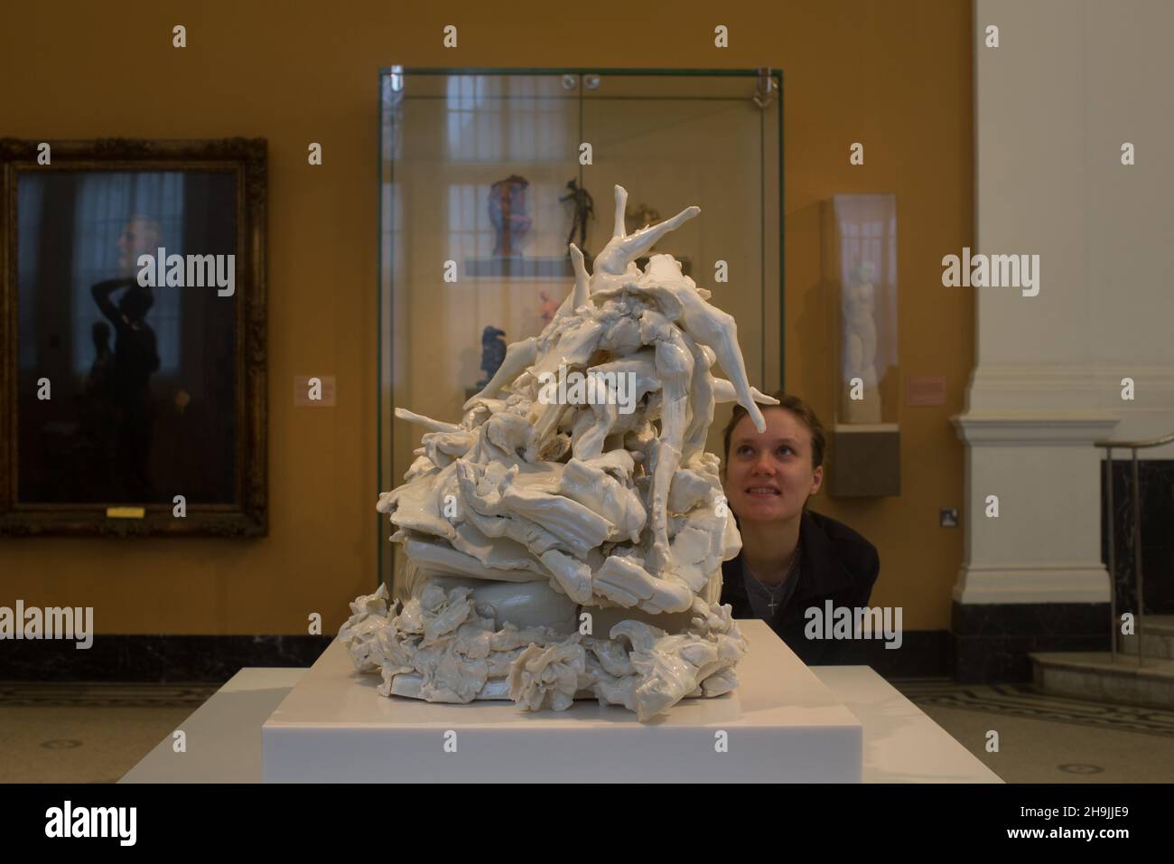 Sculptures on display at rodin museum Banque de photographies et d ...