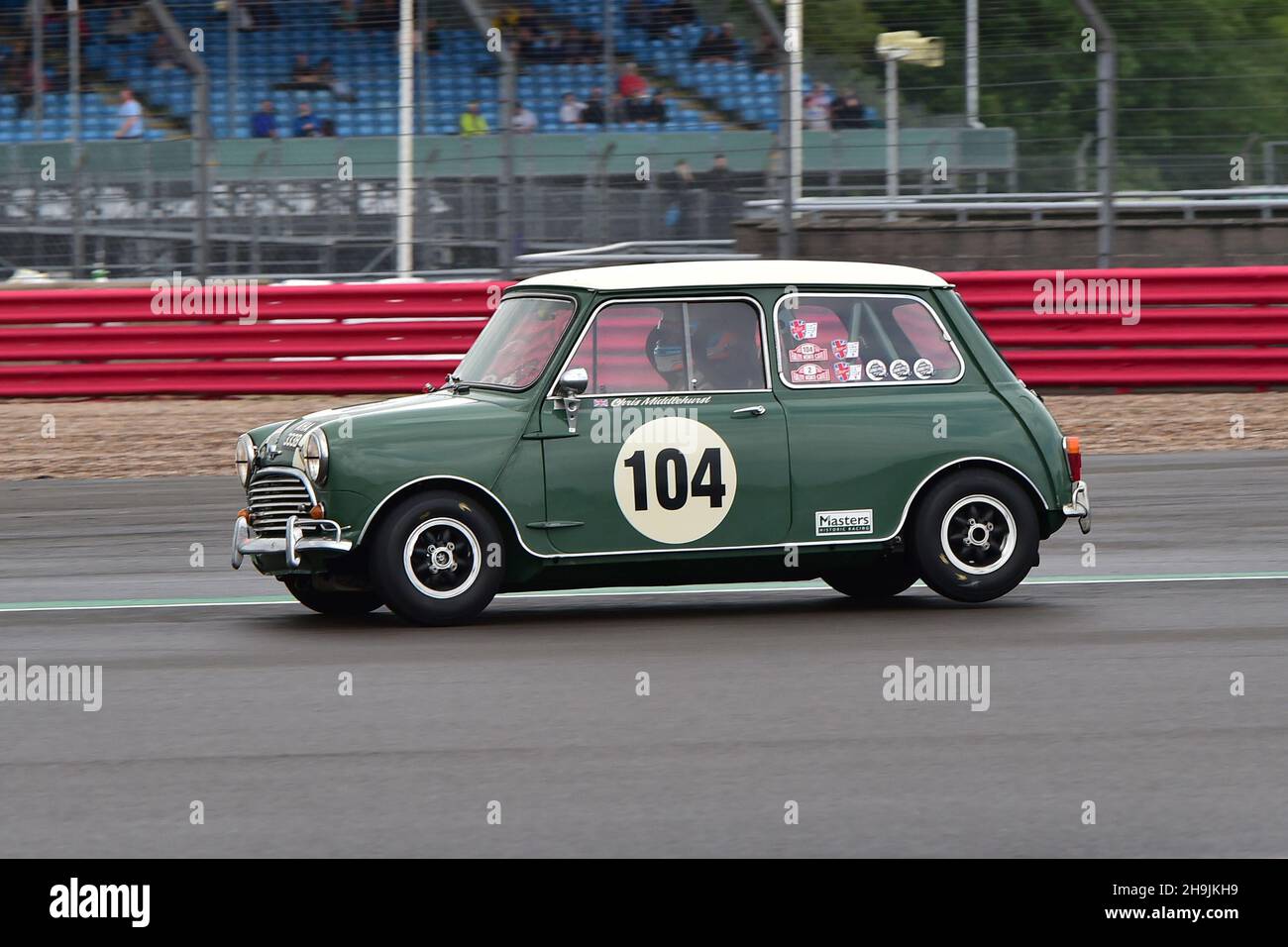 Chris Middlehurst, Morris Mini Cooper S, Classic Mini Challenge, une ...