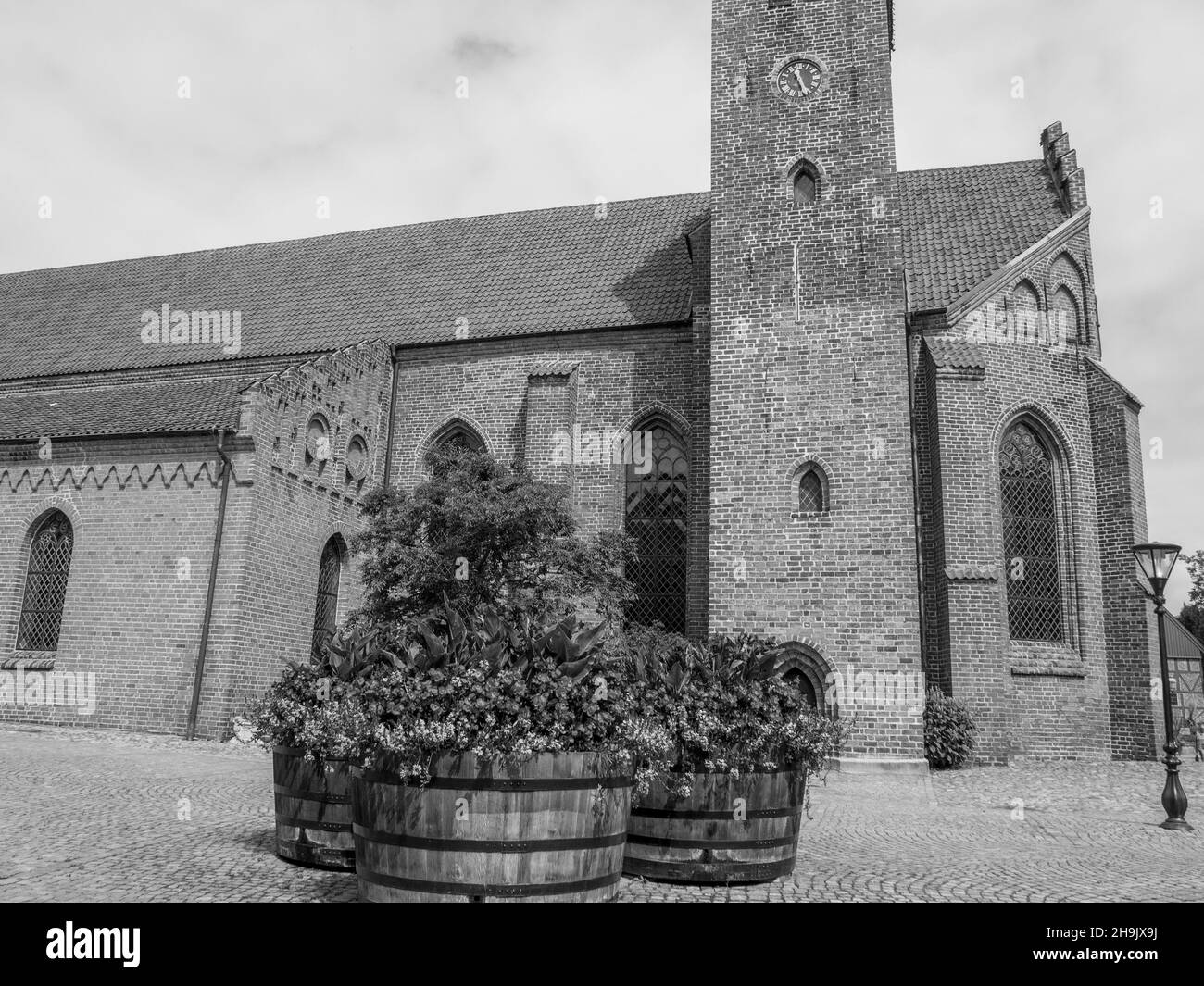 Ystad sweden Banque d'images noir et blanc - Alamy