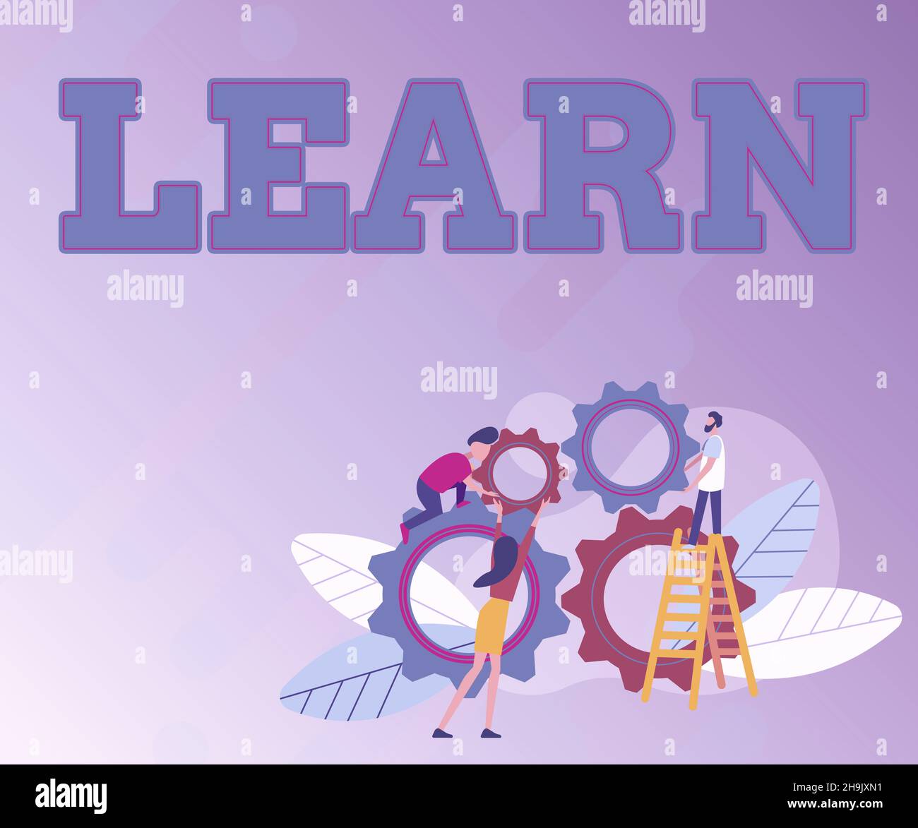 Affichage conceptuel apprendre.Concept d'Internet acquérir la ...