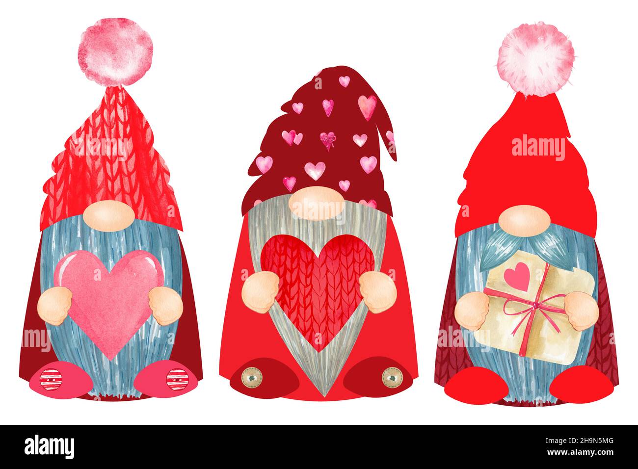 Gnomes de la saint valentin Banque de photographies et d’images à haute ...