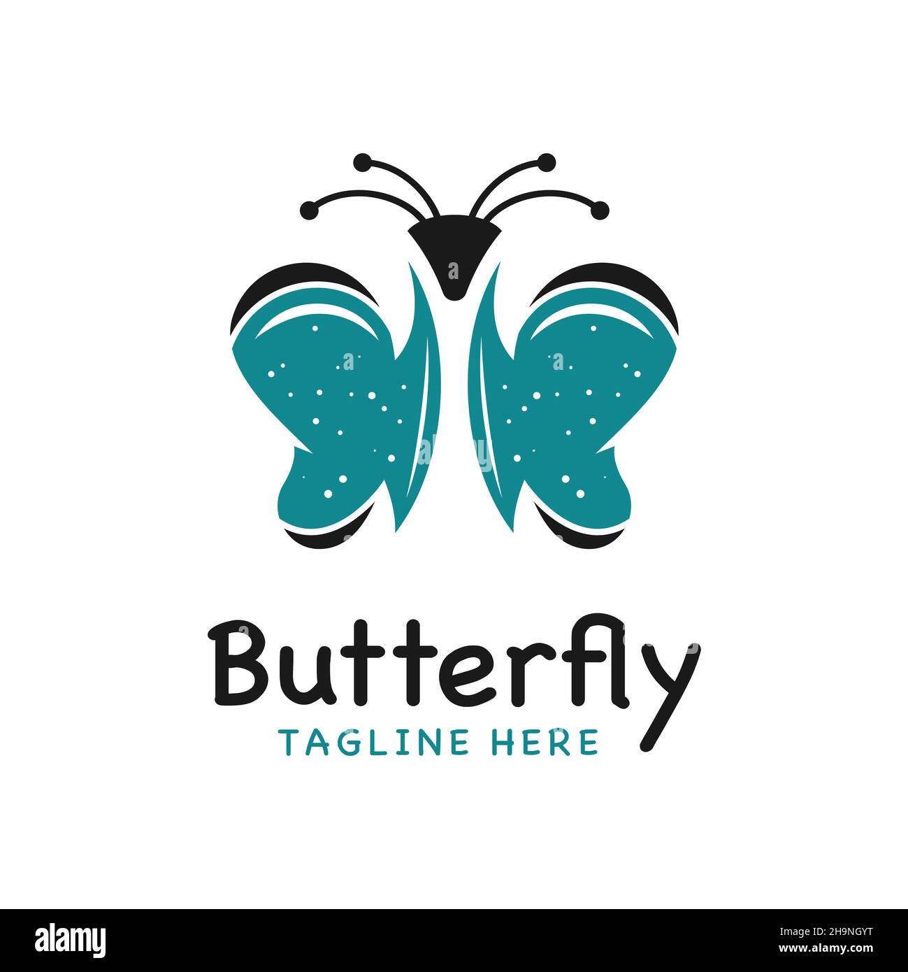 Papillon logo Banque de photographies et d’images à haute résolution ...