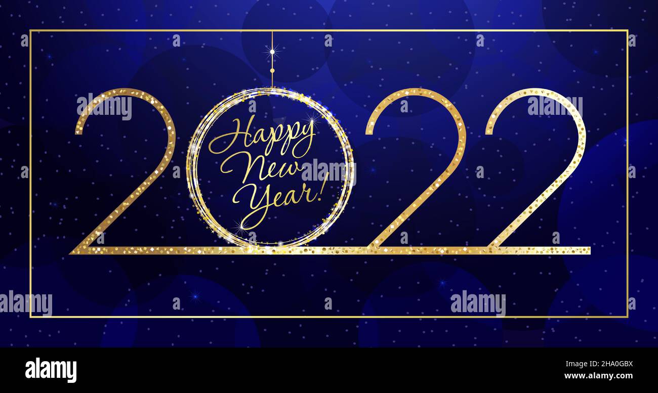 Carte de voeux 2022 Banque de photographies et d’images à haute ...