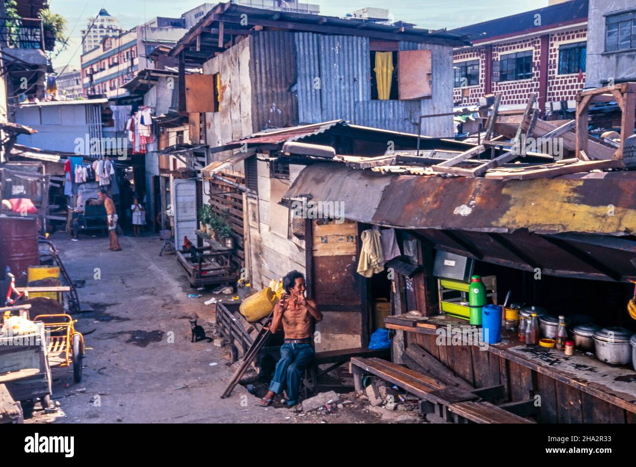 Slum tondo manila philippines Banque de photographies et d’images à ...