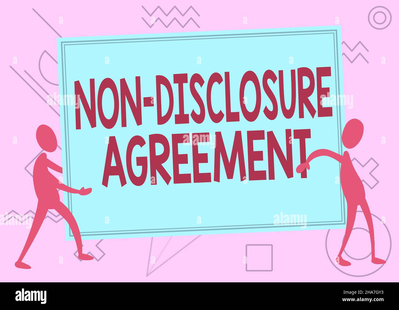 Contrat de non-divulgation d'affichage conceptuel.Concept signification ... Contrat de non-divulgation d'affichage conceptuel.Concept signification ...