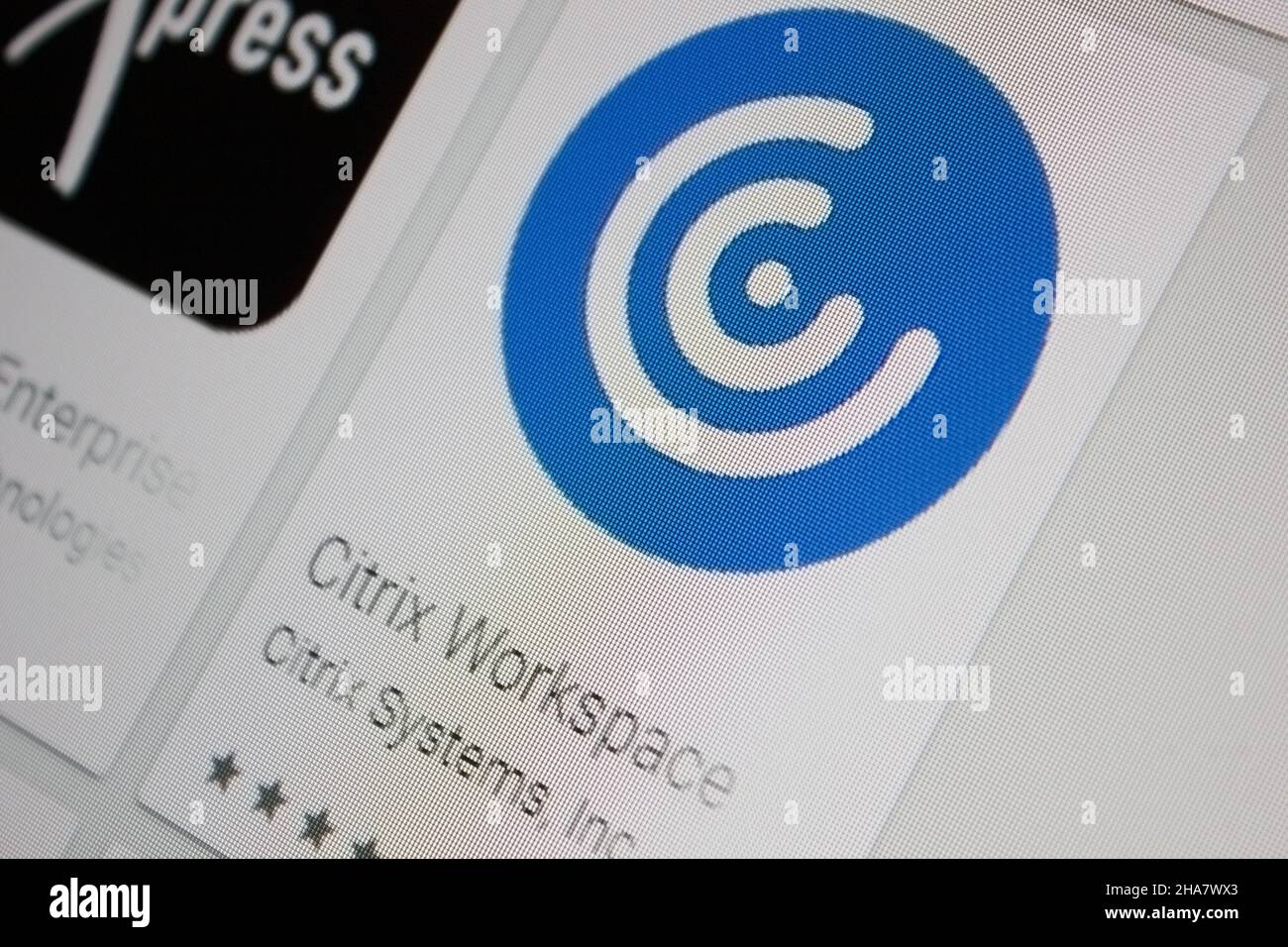 Application d'espace de travail citrix Banque de photographies et d ...