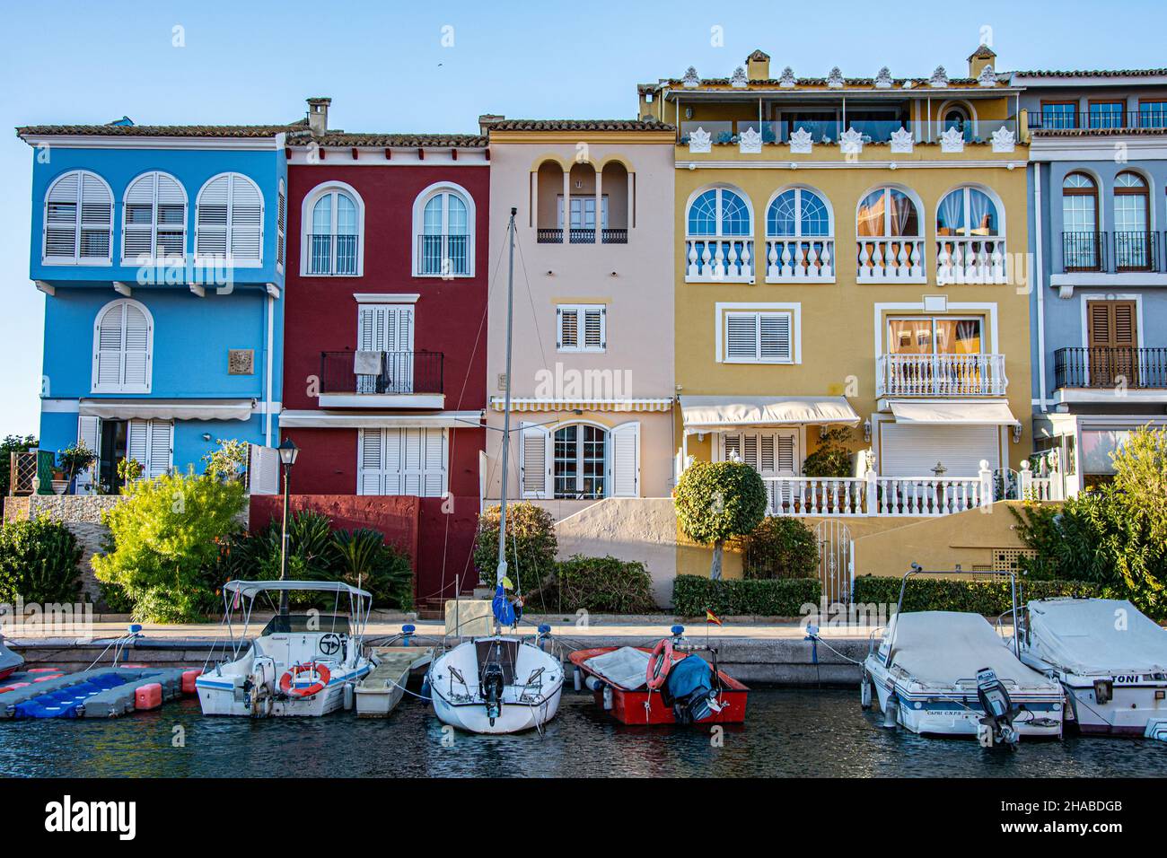 'Port sa Playa, Valence, Espagne - 12/08/2021: Photo panoramique ...