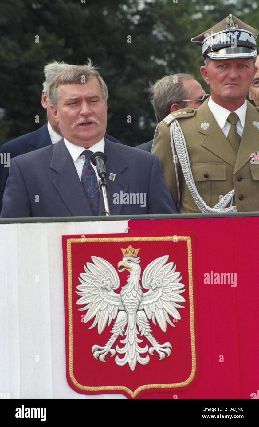 Varsovie 01.08.1993.49. Rocznica wybuchu Powstania Warszawskiego 1944 ...