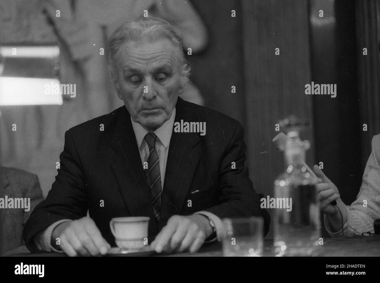 Tadeusz nowakowski Banque d'images noir et blanc - Alamy
