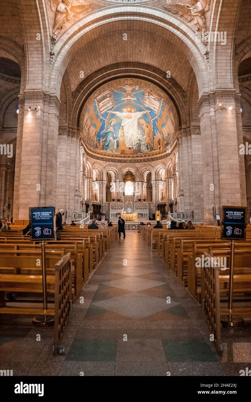 Sacre coeur paris interior Banque de photographies et d’images à haute ...
