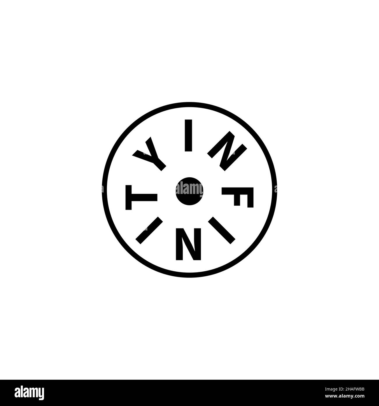 Infinity Infinite Symbol Banque d'images vectorielles - Alamy