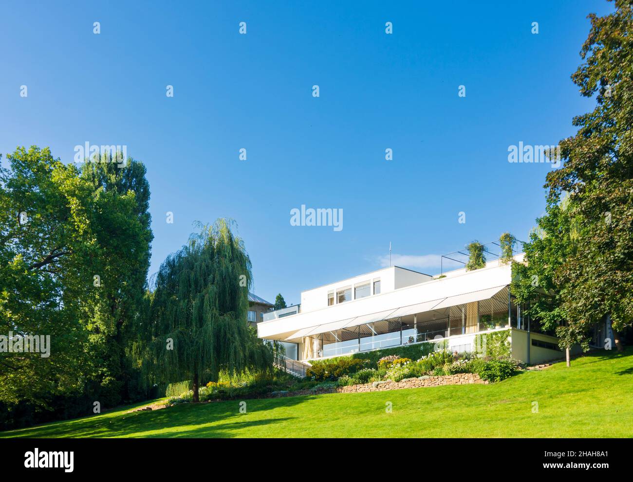 Brno (Brünn): Villa Tugendhat, maison construite selon les plans de l ...