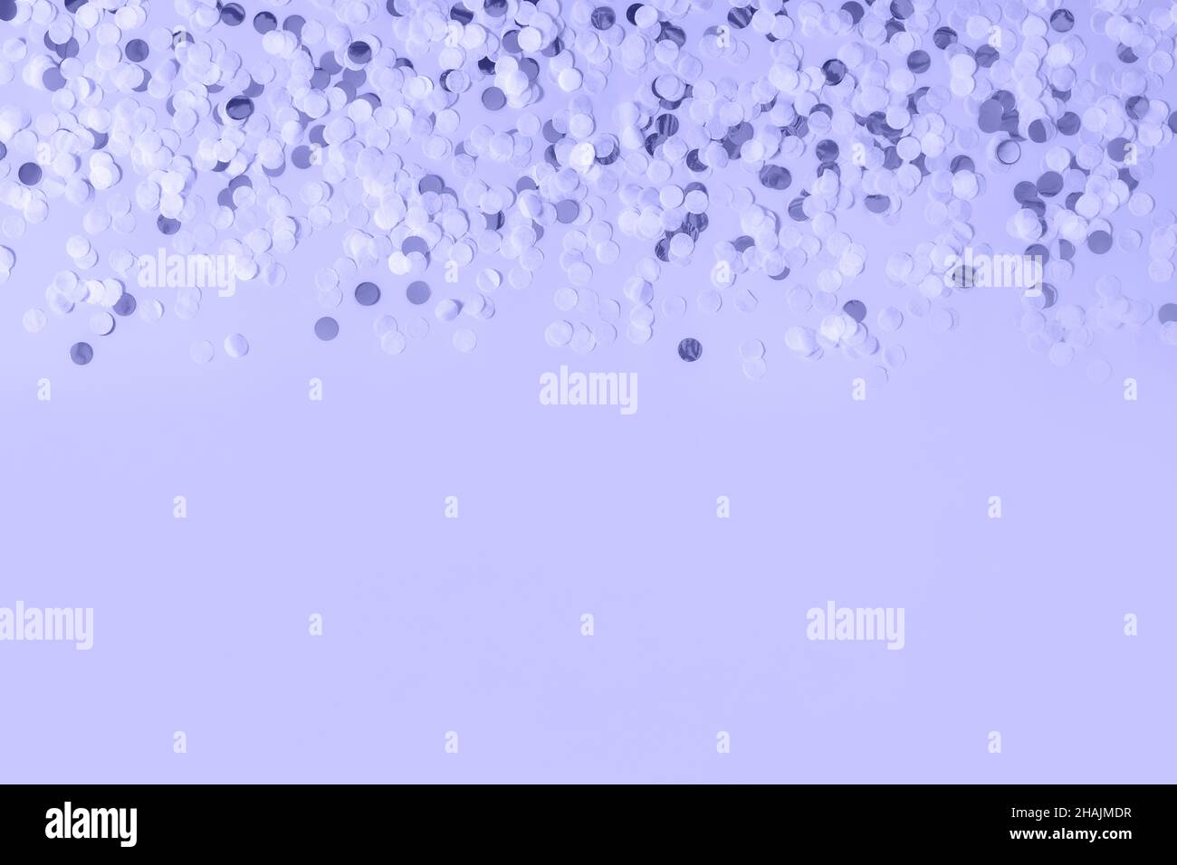 Arrière-plan moderne et abstrait tendance avec confettis ronds.Un ...