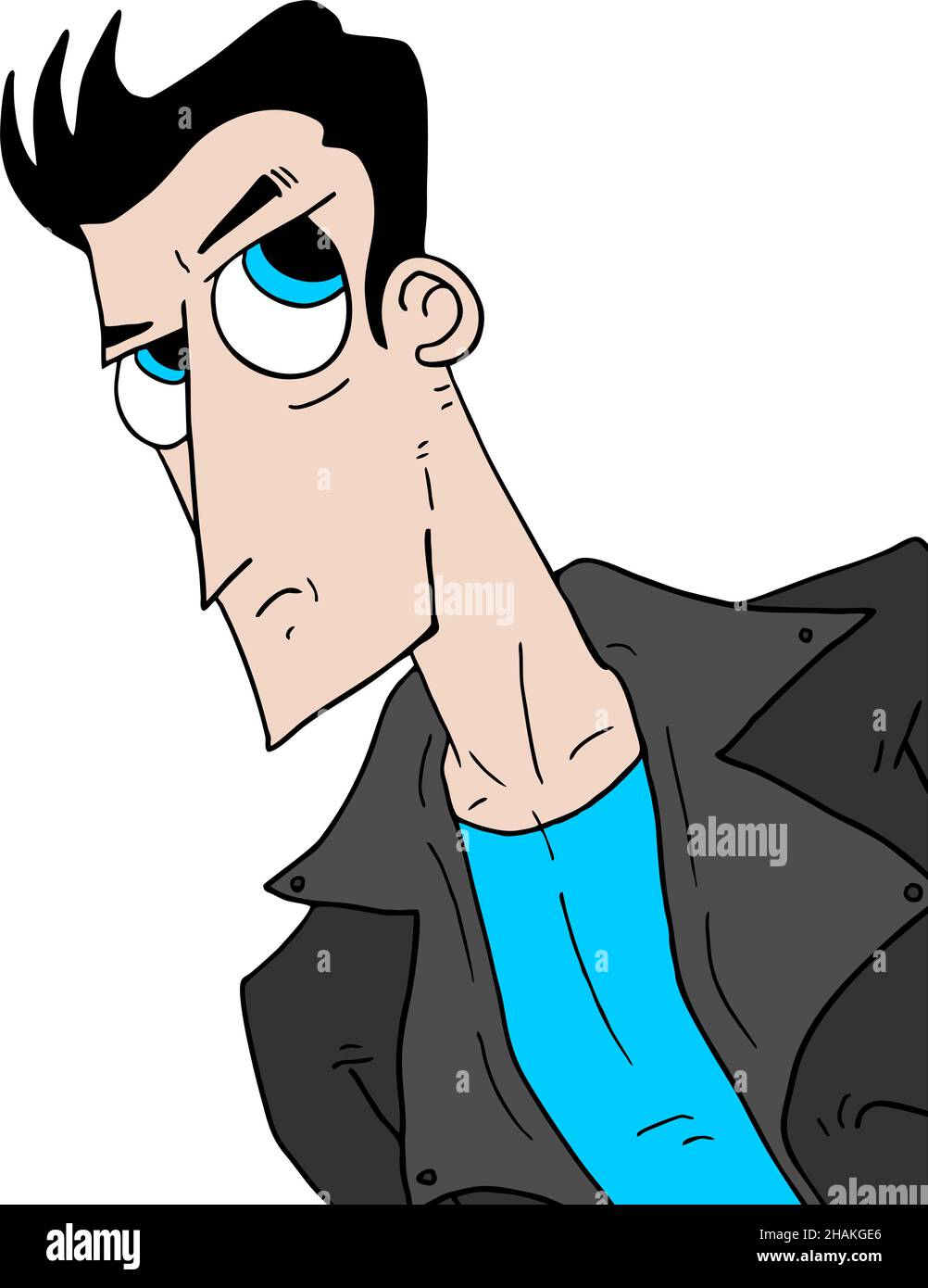 Beau homme cartoon Banque de photographies et d’images à haute ...