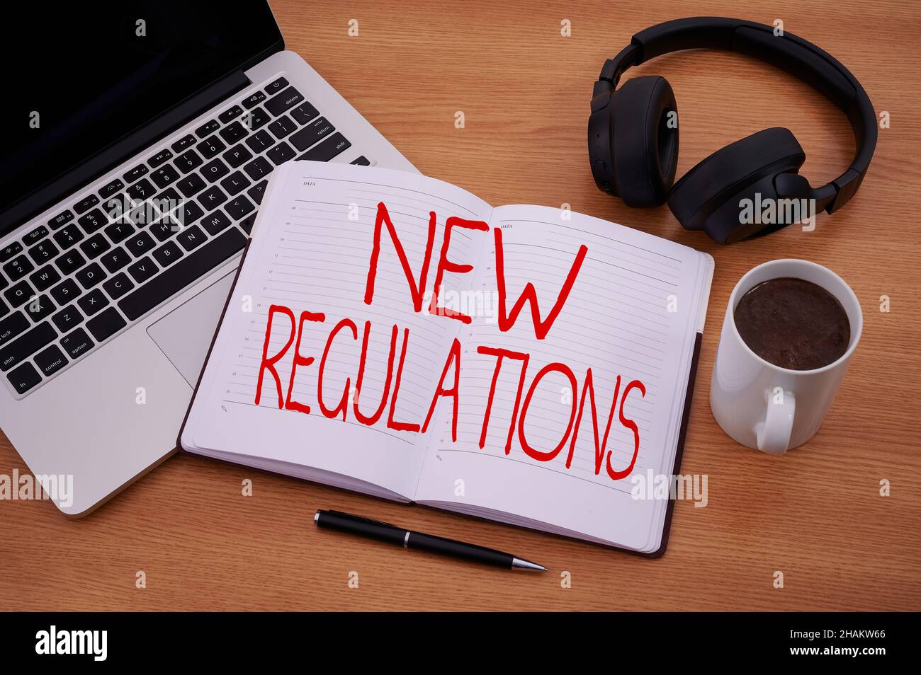 Rédaction affichage de texte nouvelles réglementations.Présentation ...