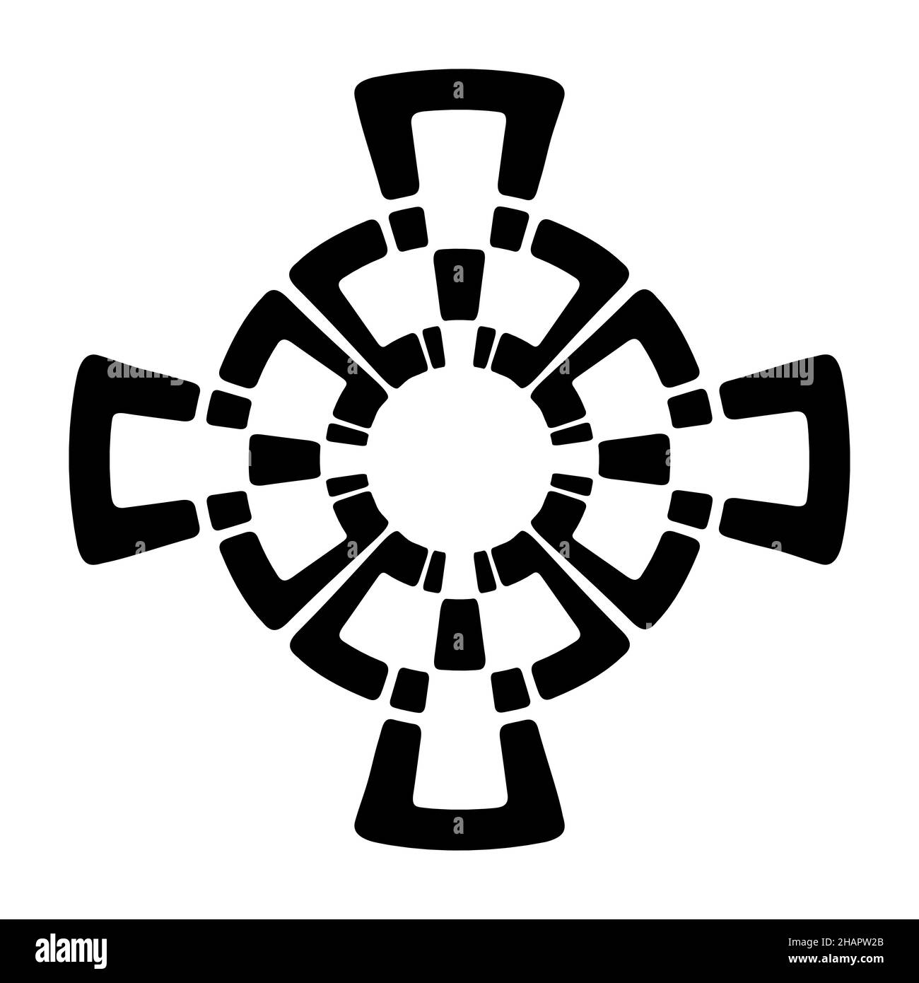 Cross tattoo symbol Banque de photographies et d’images à haute ...