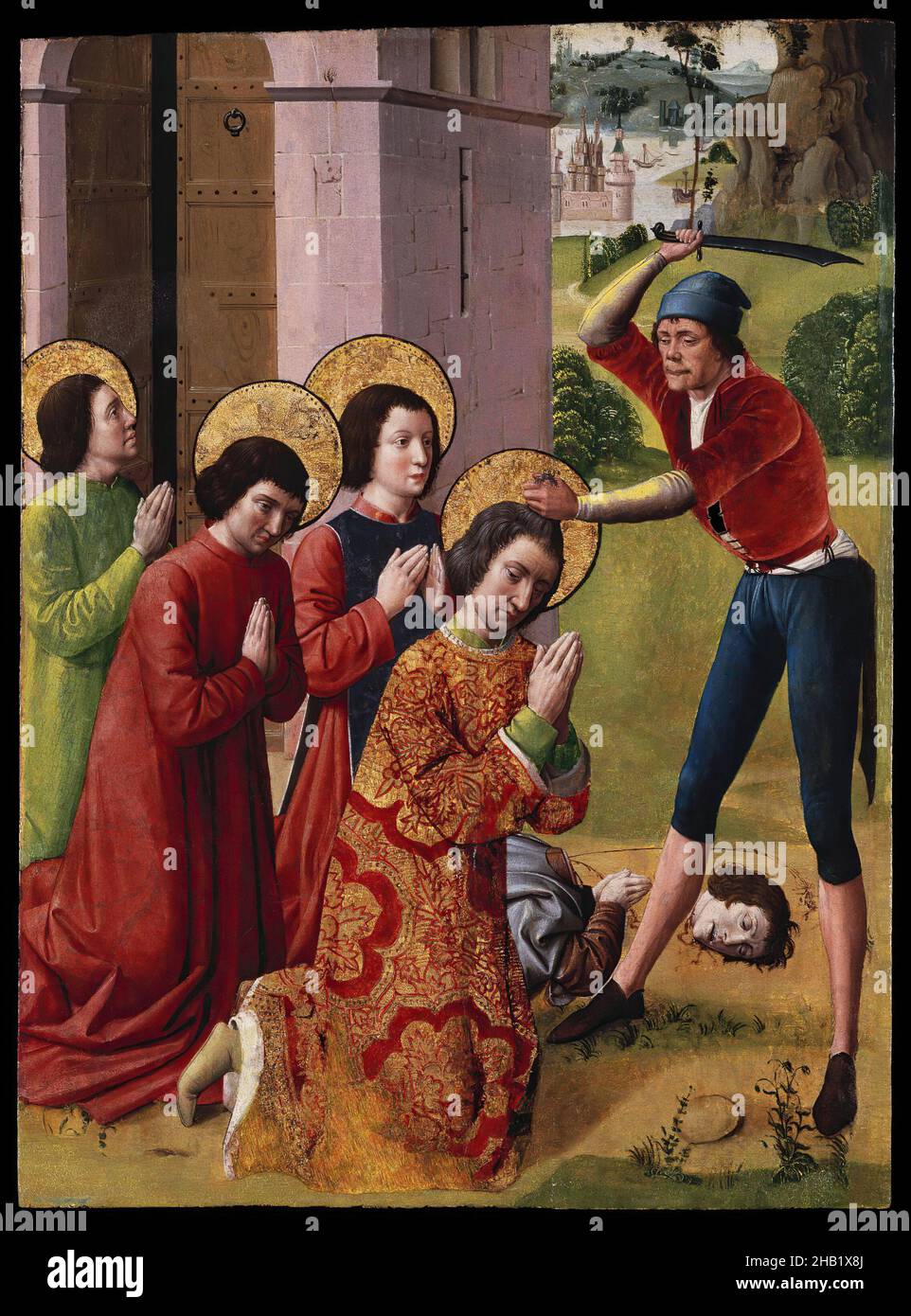 Retable des saints et des martyrs Banque de photographies et d’images à haute résolution - Alamy