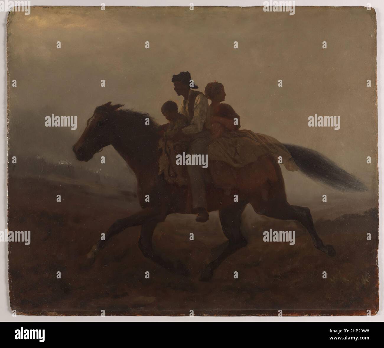 Un tour pour la liberté -- les esclaves fugitifs, recto, Eastman ...