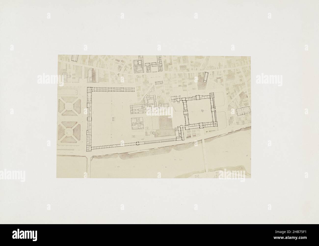 Carte de paris 1830 Banque de photographies et d’images à haute ...
