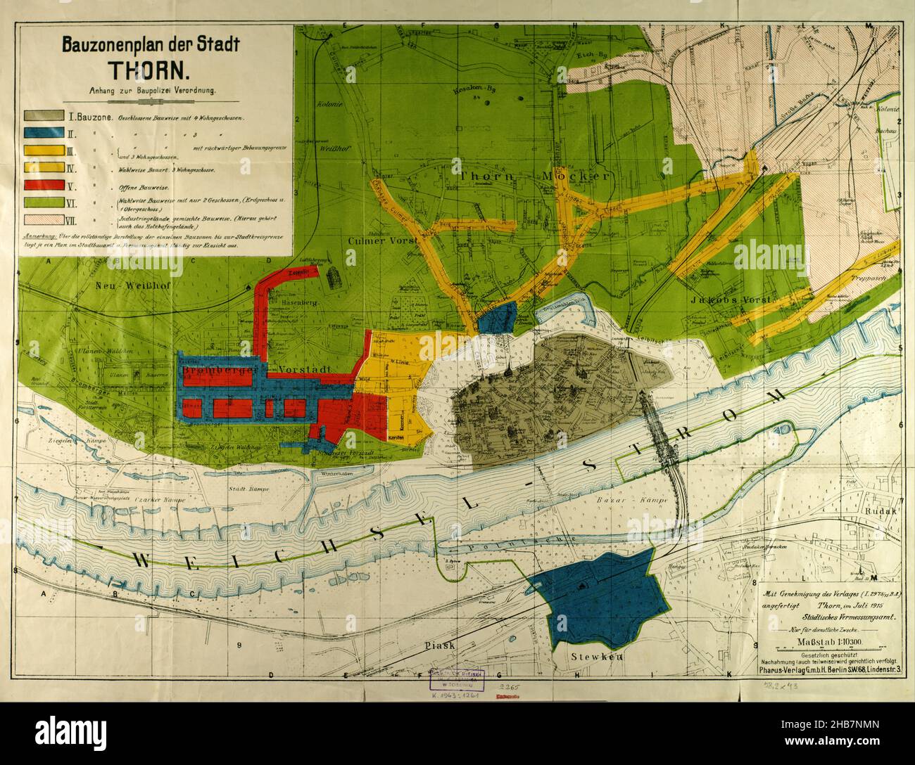 Ville de Thorn, carte de Thorn, carte d'Old Thorn, ville de Retro Thorn ...