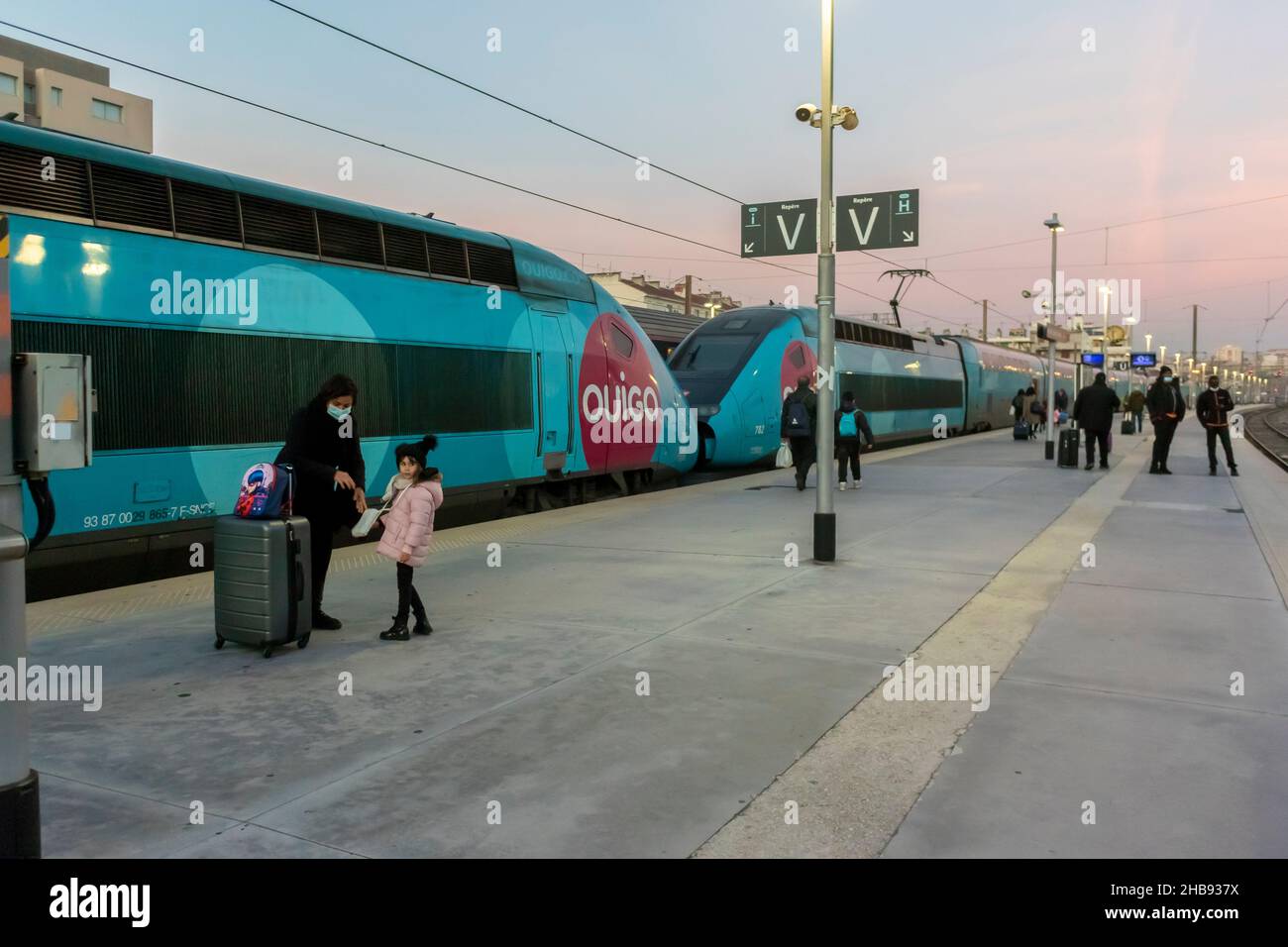 Tgv ouigo Banque de photographies et d’images à haute résolution - Alamy