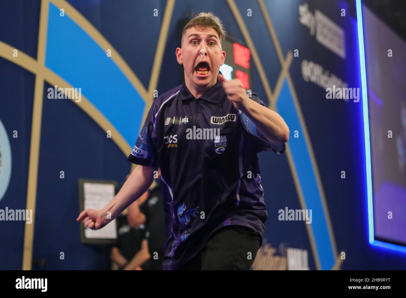 17th décembre 2021 ; Alexandra Palace, Londres, Angleterre : le William ...