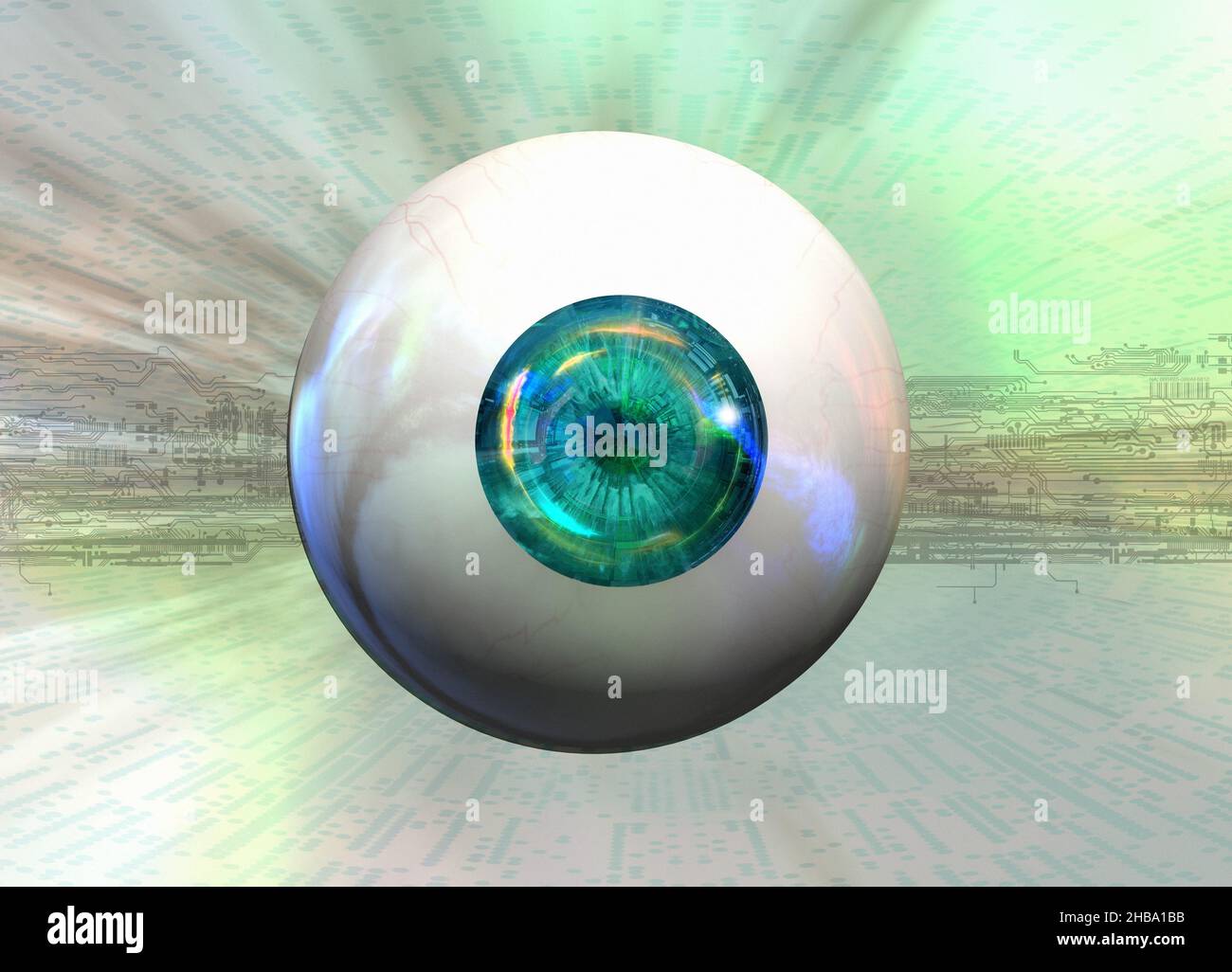 Oeil bionique Banque de photographies et d’images à haute résolution - Alamy