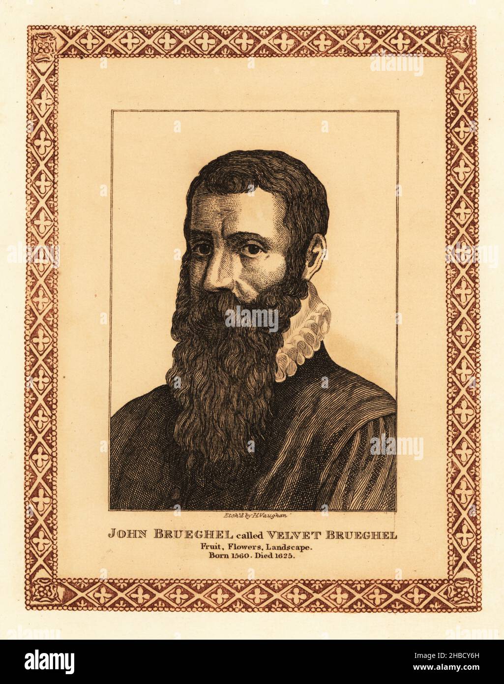 Portrait de Pieter Bruegel l'ancien, c.1525-1569, peintre et graveur de ...