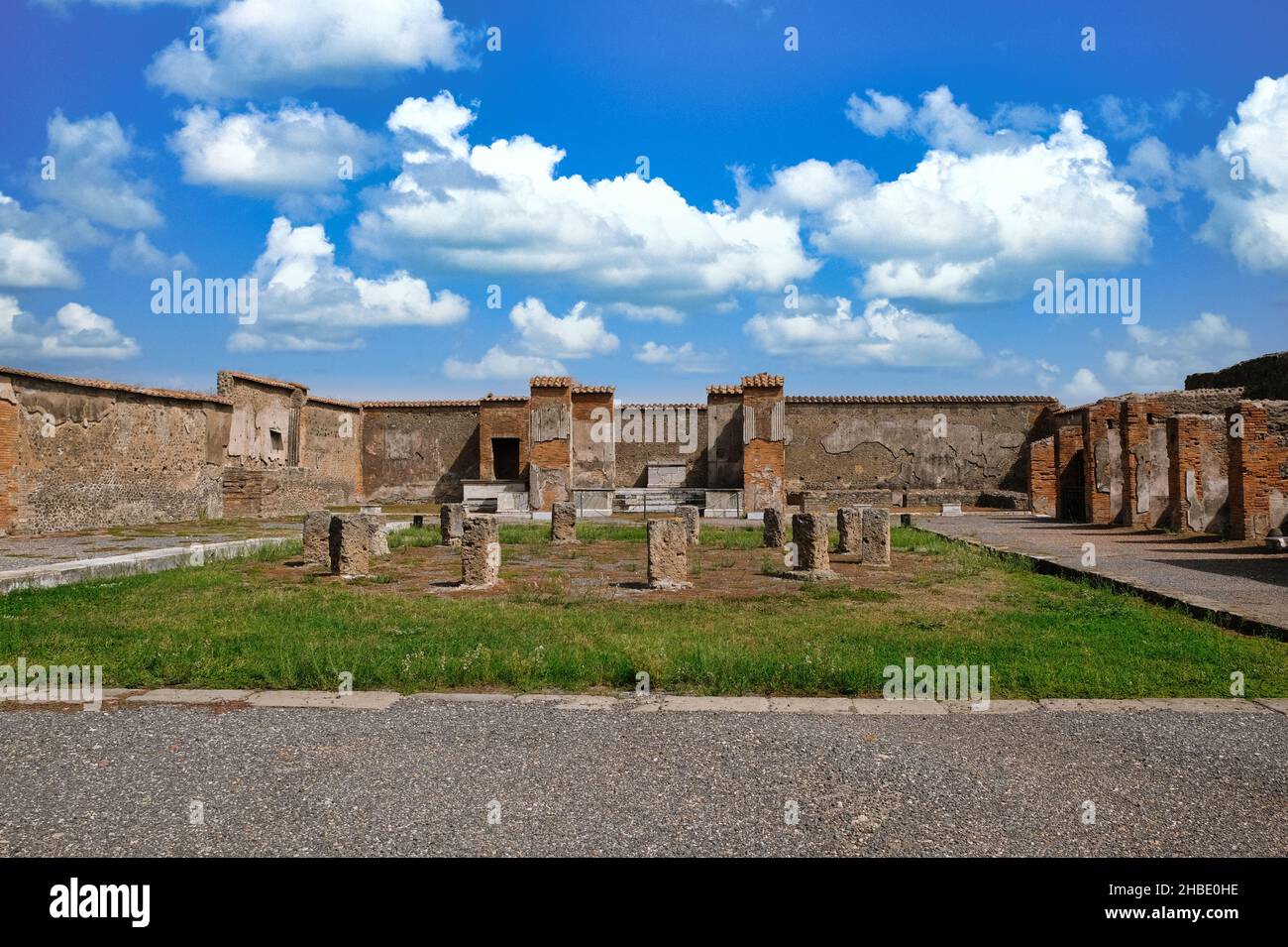 Macellum de pompeii Banque de photographies et d’images à haute ...