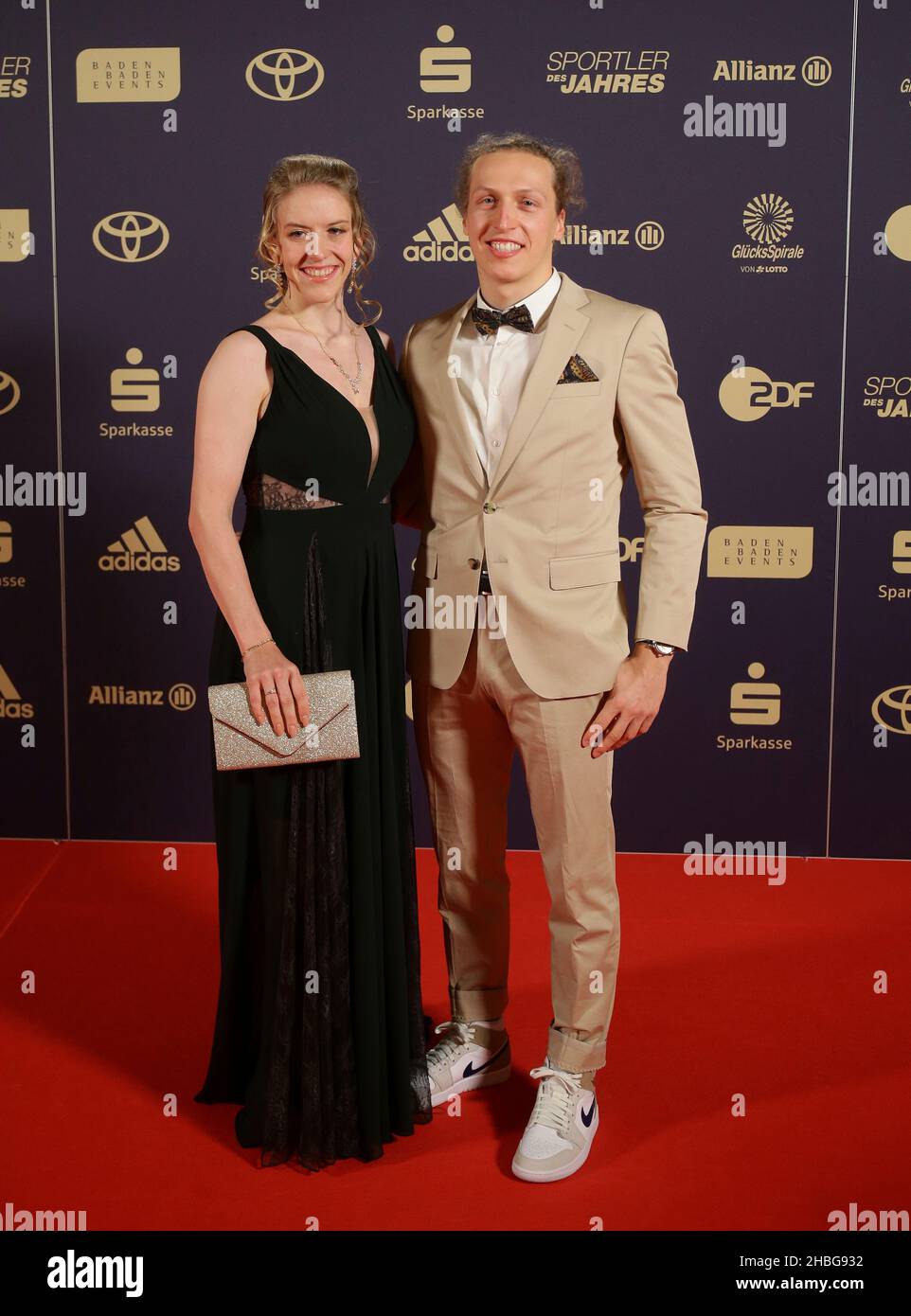 Baden Baden, Allemagne.19th décembre 2021.Franziska Bausse et Luka ...