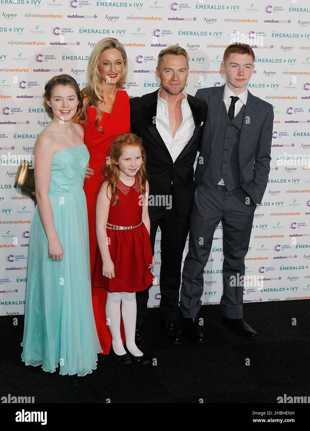 Ronan keating and family Banque de photographies et d’images à haute ...