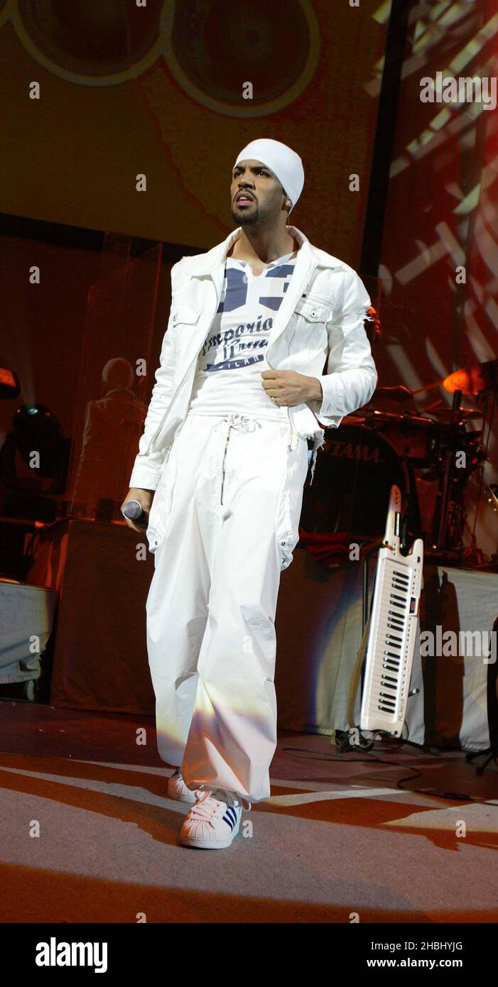 Craig david joue le royal albert hall Banque de photographies et d ...