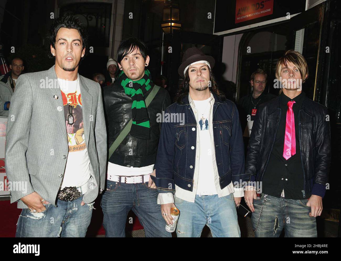 English rock band Banque de photographies et d’images à haute ...