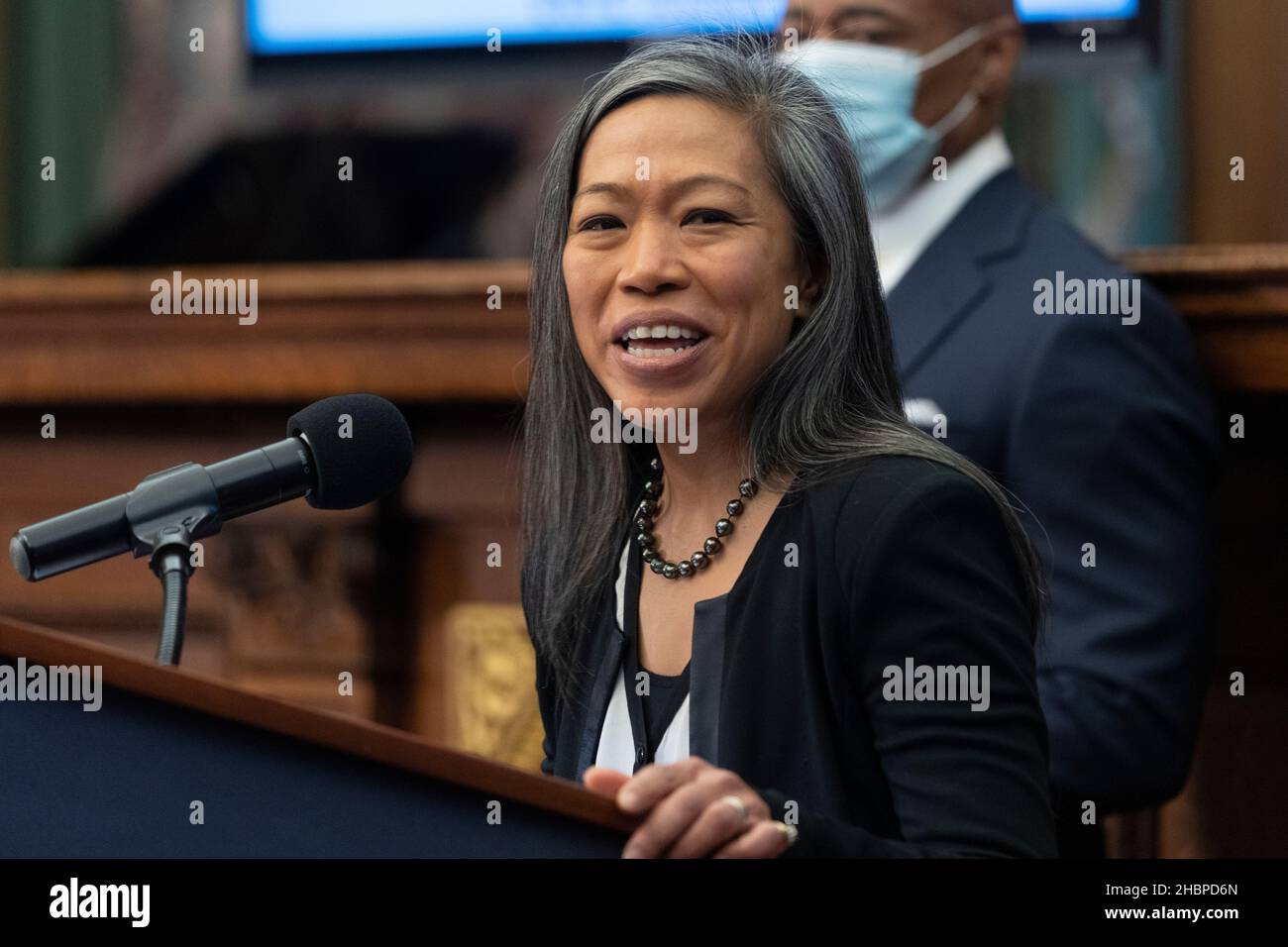 New York, NY - 20 décembre 2021 : Maria Torres-Springer, nouvelle ...