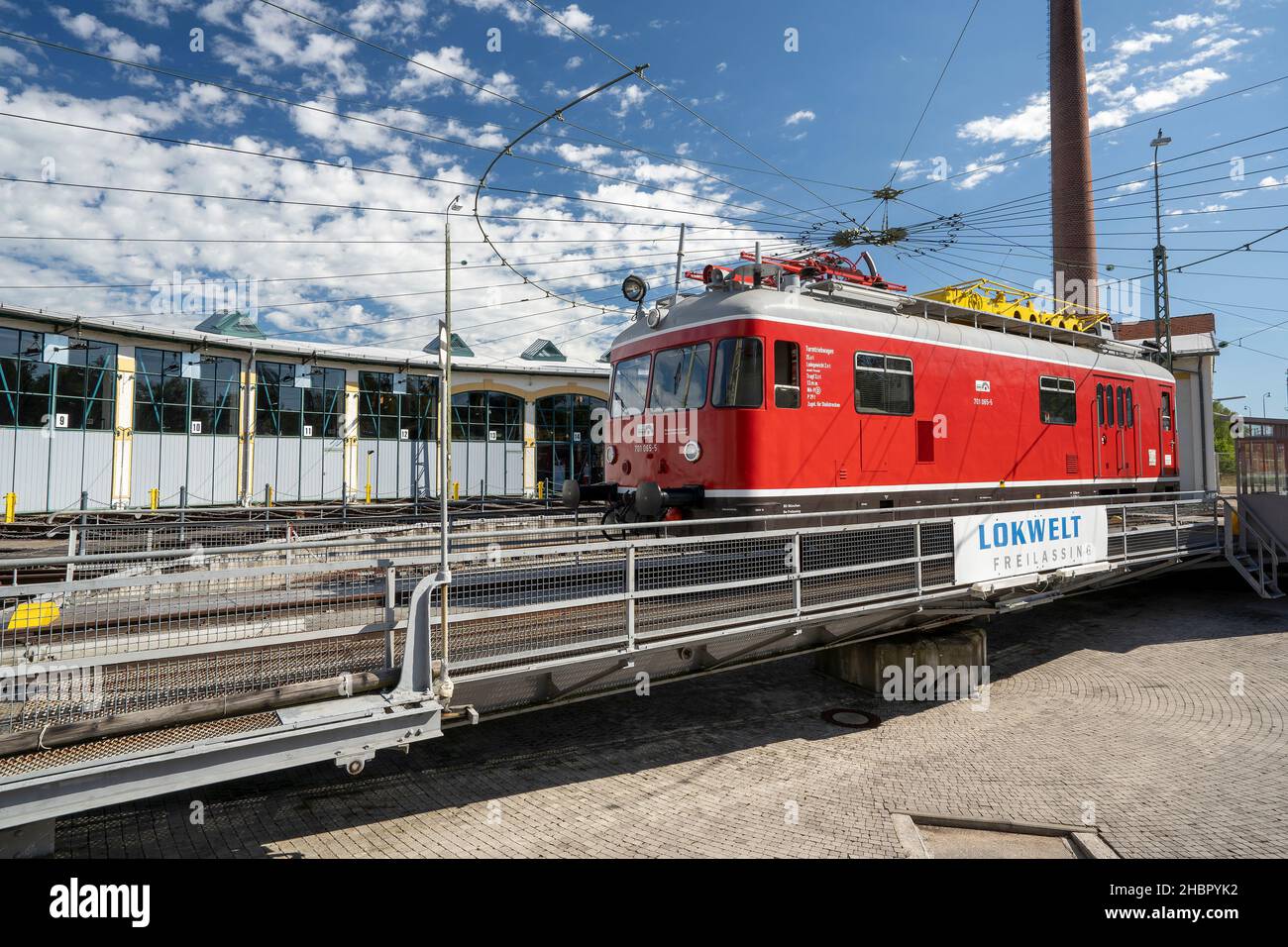 Die Lokwelt in Freilaing, ein Museum für die Eisenbahn im ehemaligen ...