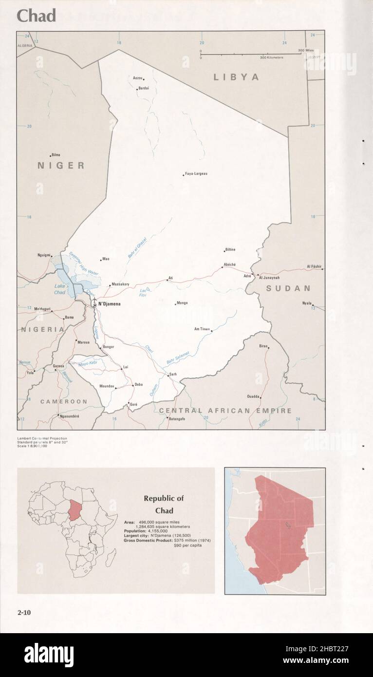 Tchad historique Banque de photographies et d’images à haute résolution ...
