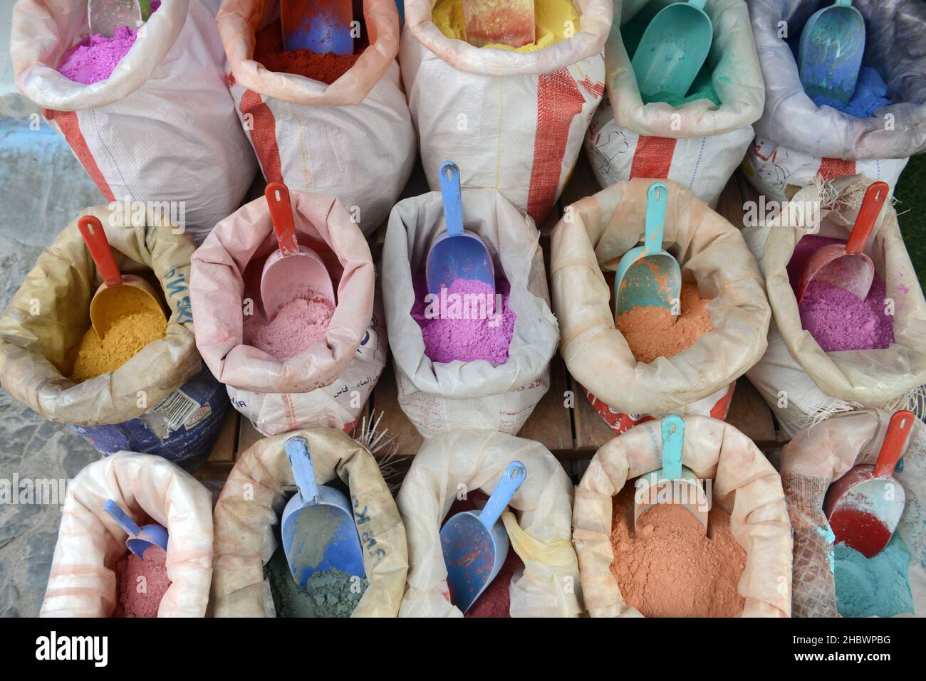 Teintures marocaines Banque de photographies et d’images à haute ...