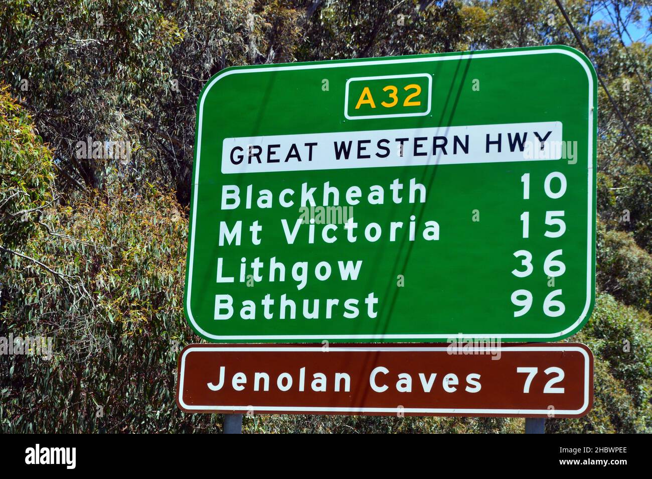 Bathurst sign signalisation Banque de photographies et d’images à haute ...