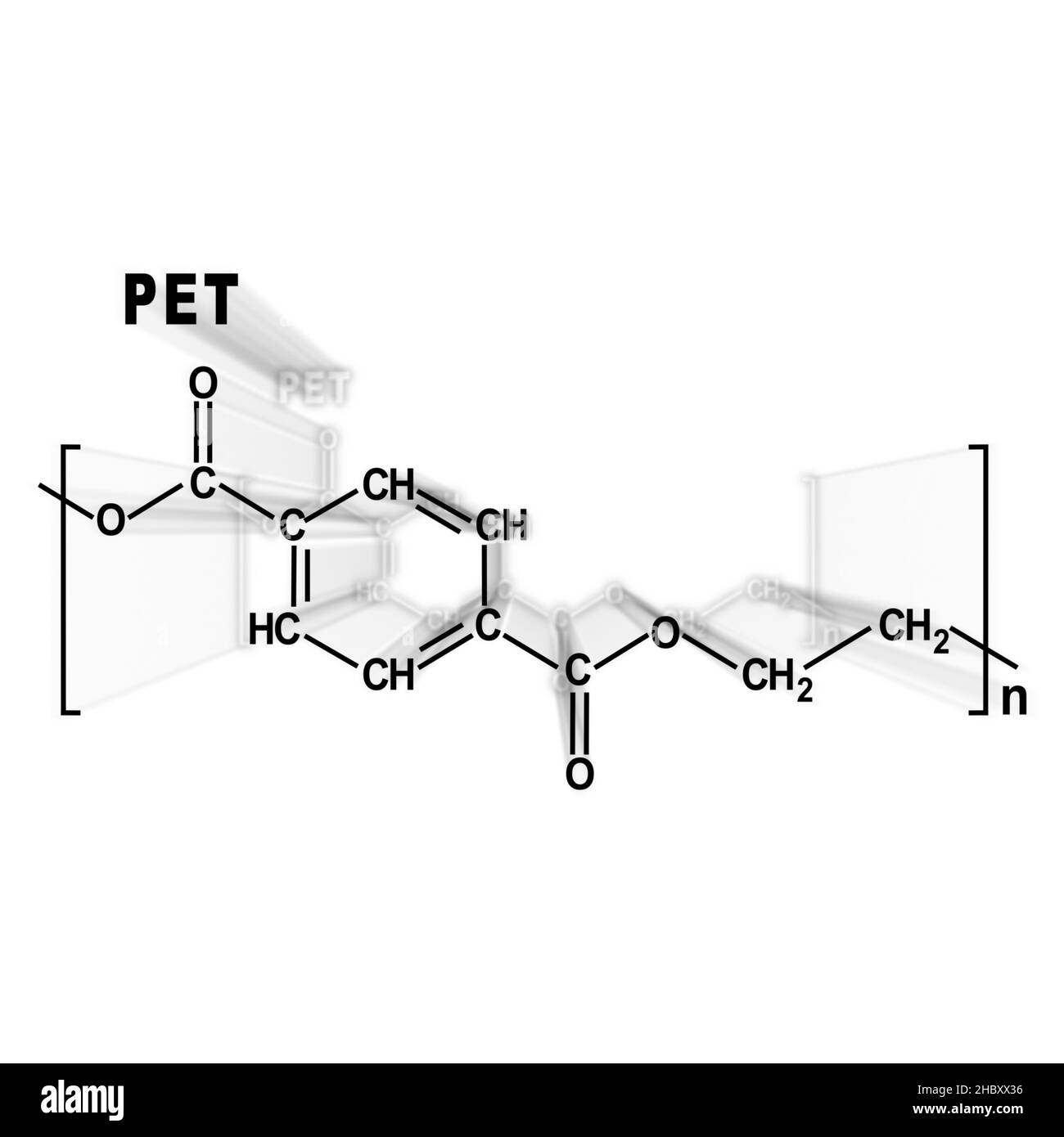 Polyethylene molecule Banque de photographies et d’images à haute ...