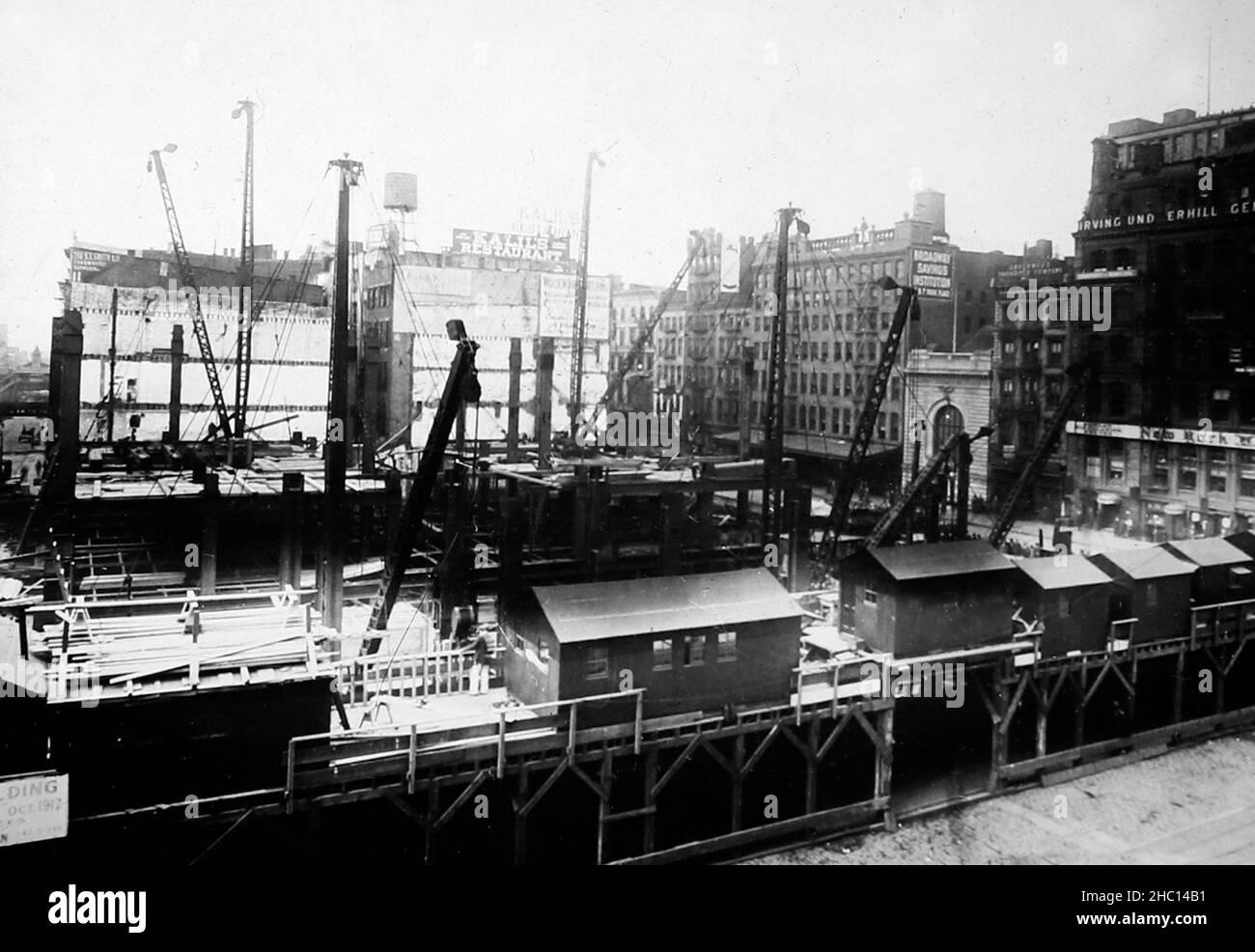 Woolworth building construction Banque de photographies et d’images à ...