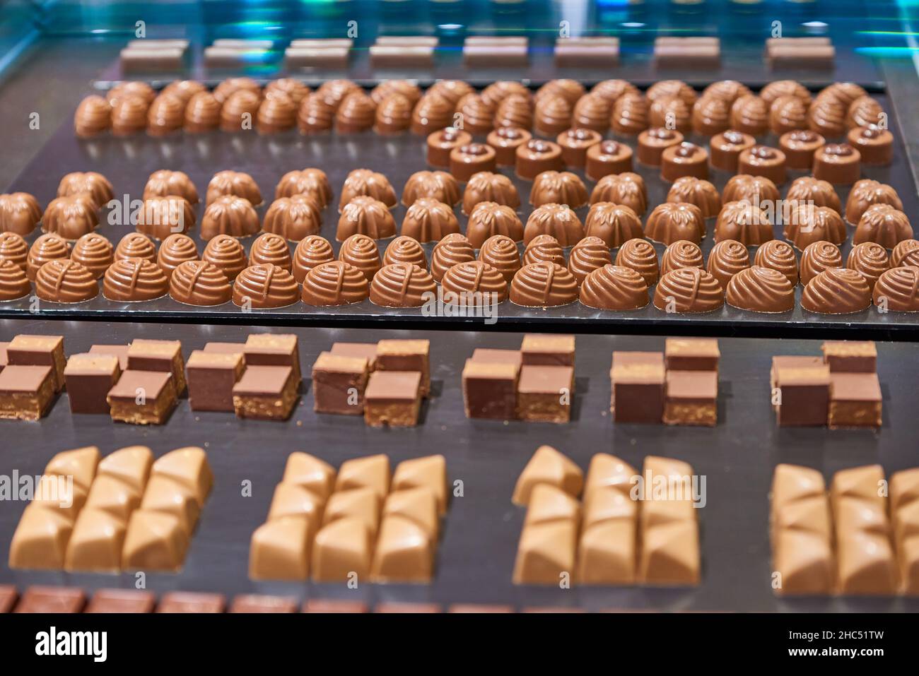 Visite de la boutique de la Maison Cailler dans le musée du chocolat de ...