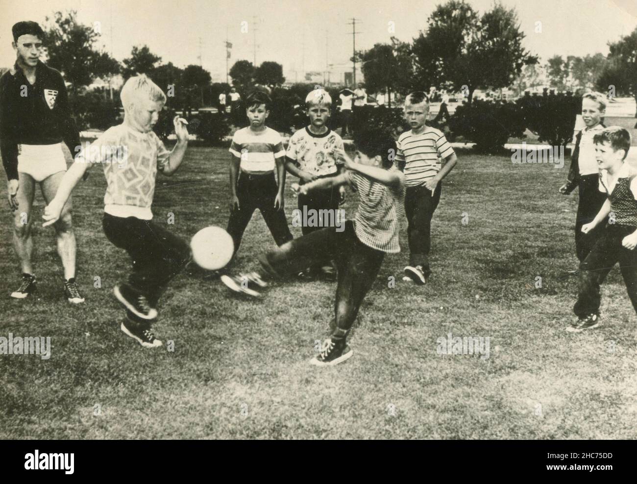 Football 1950s Banque de photographies et d’images à haute résolution ...