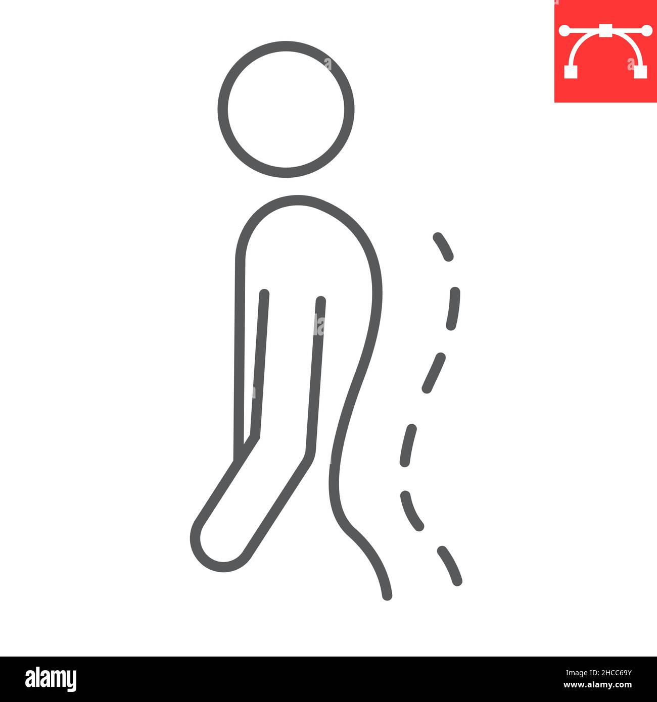 Courbure de la colonne vertébrale Banque de photographies et d’images à ...