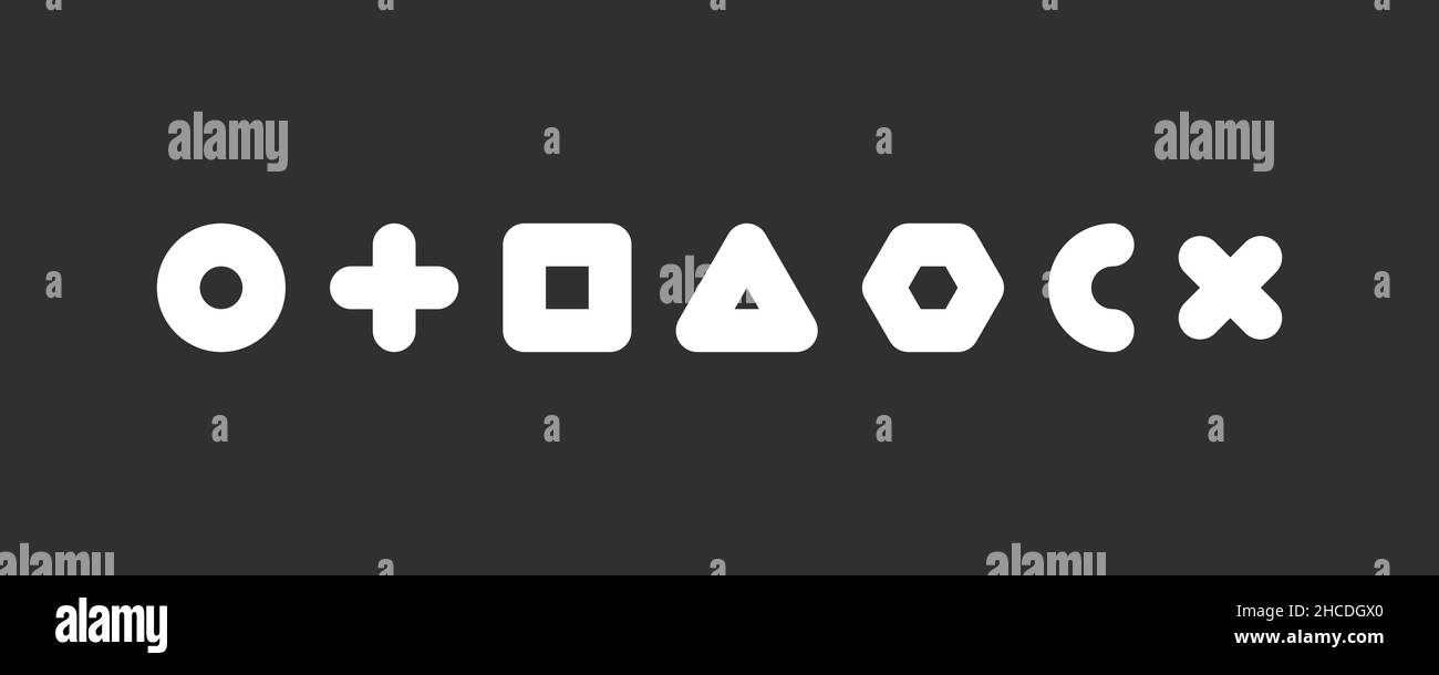 Symbole de transformation.Formes abstraites géométriques.Logo d ...