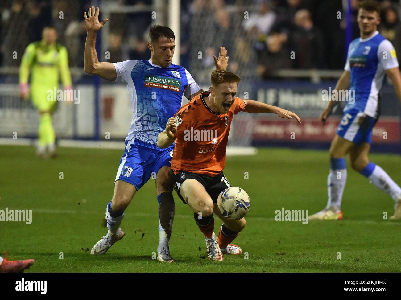 BARROW DANS FURNESS, ROYAUME-UNI.DÉC 29th Davis Keillor-Dunn d'Oldham ...