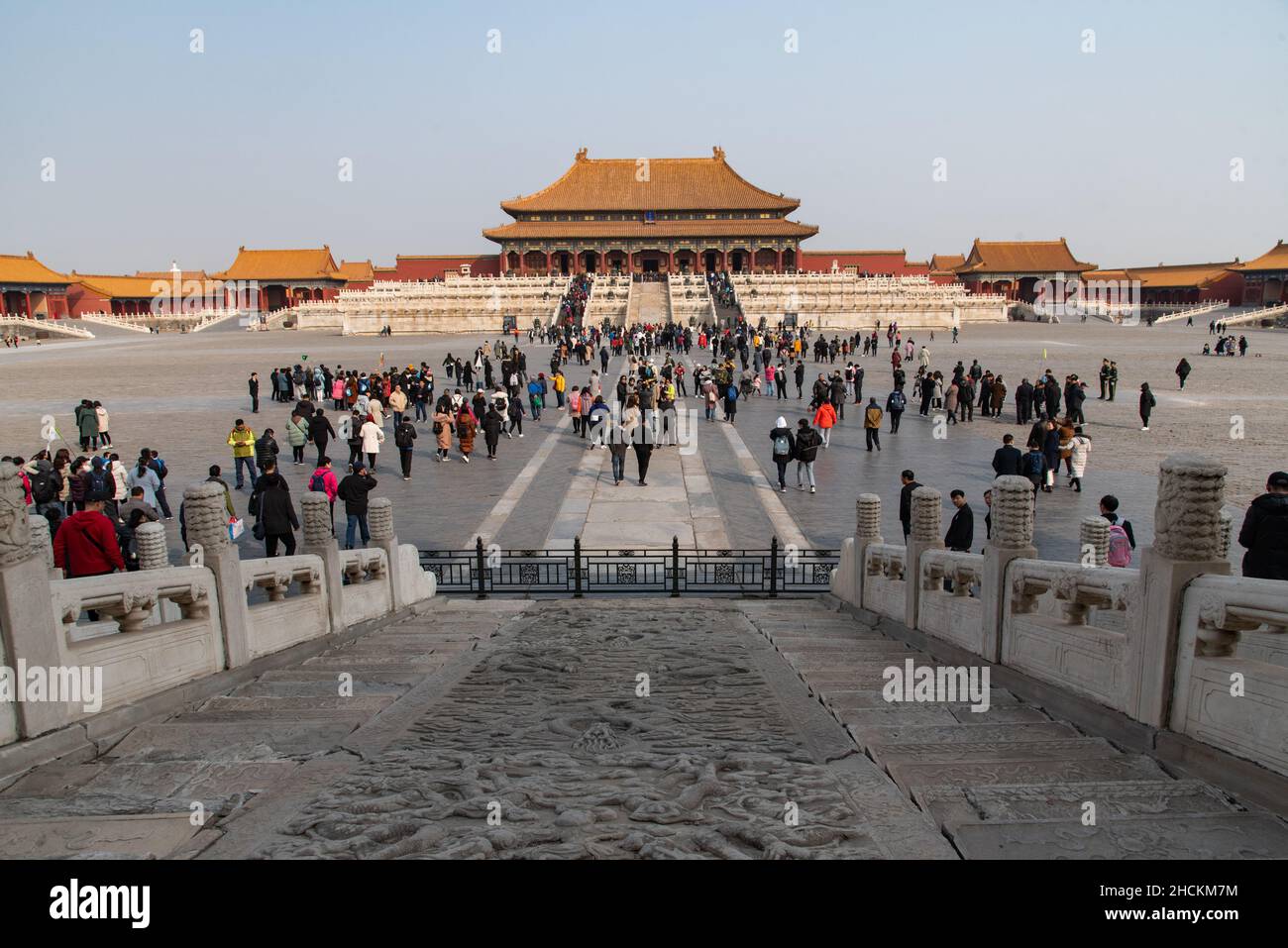 Février 2019, Beijing, la Cité interdite.Le plus grand palais du monde ...