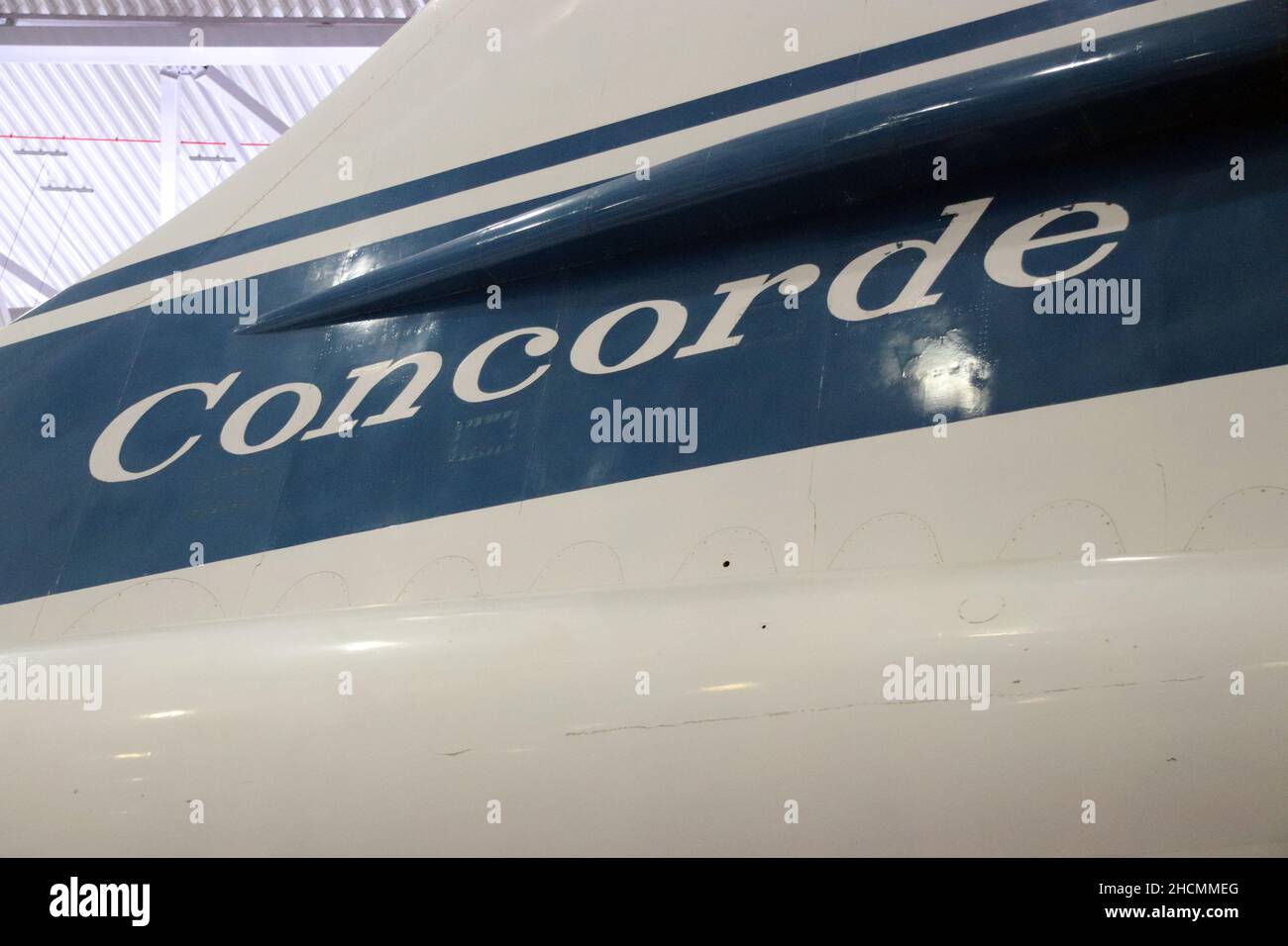 Concorde plane and cockpit Banque de photographies et d’images à haute ...